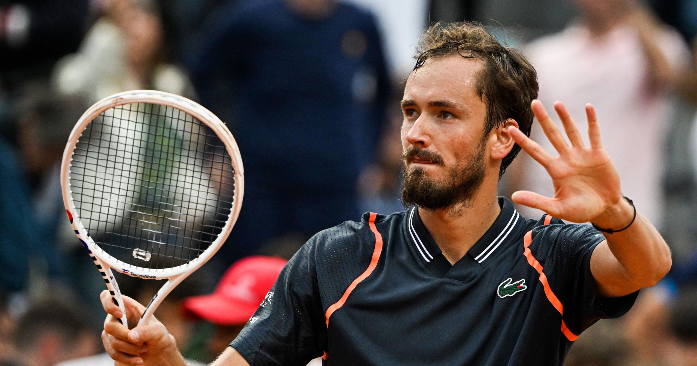 Italian Open: Daniil Medvedev fights back to beat Bernabe Zapata ...