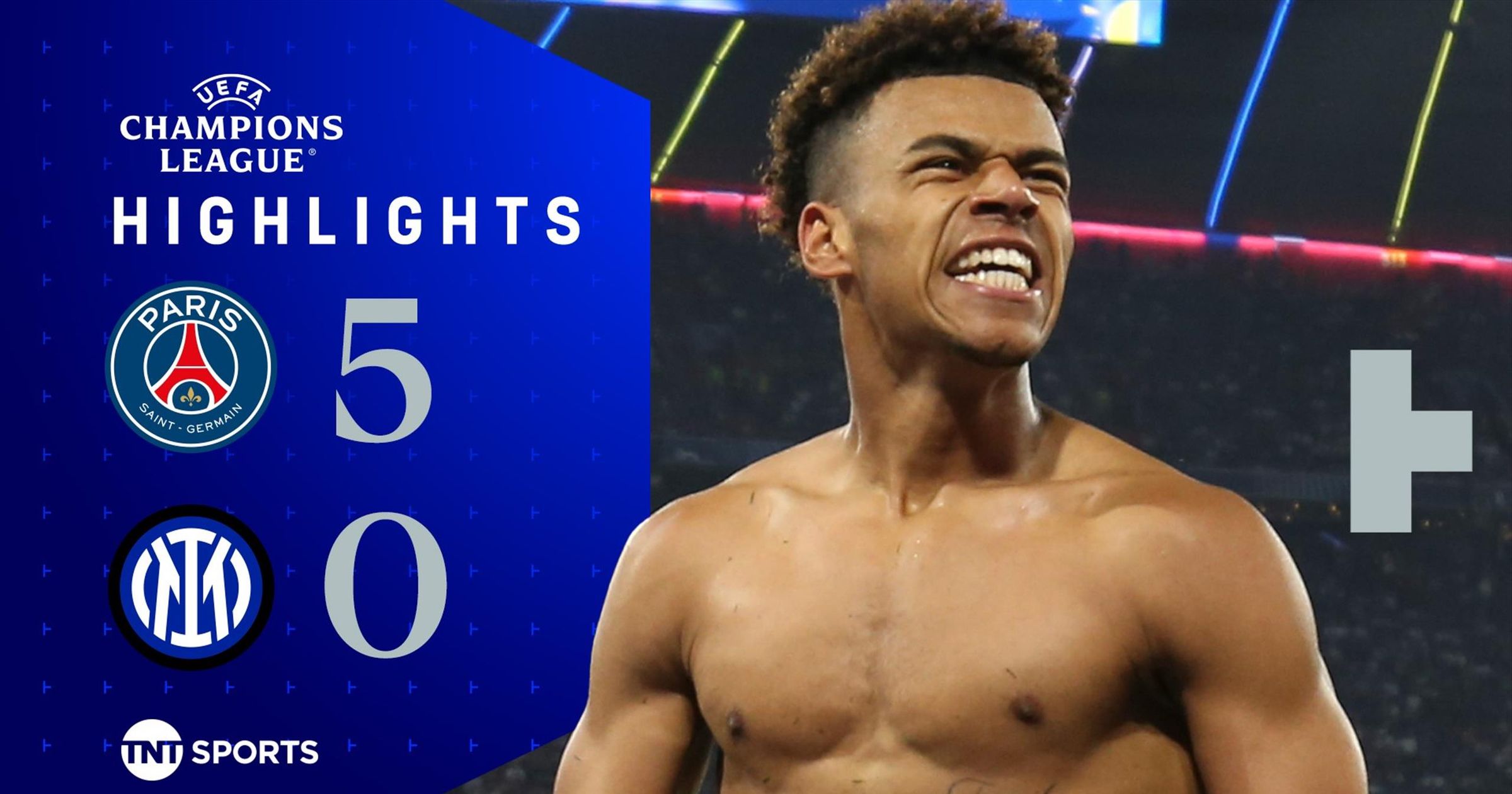 PSG 5-0 Inter – UEFA Champions League highlights as Paris club make ...