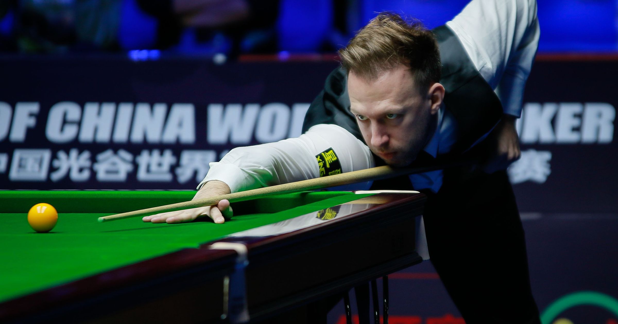Judd Trump rolls into Wuhan Open last 32 with virtuoso victory over He ...