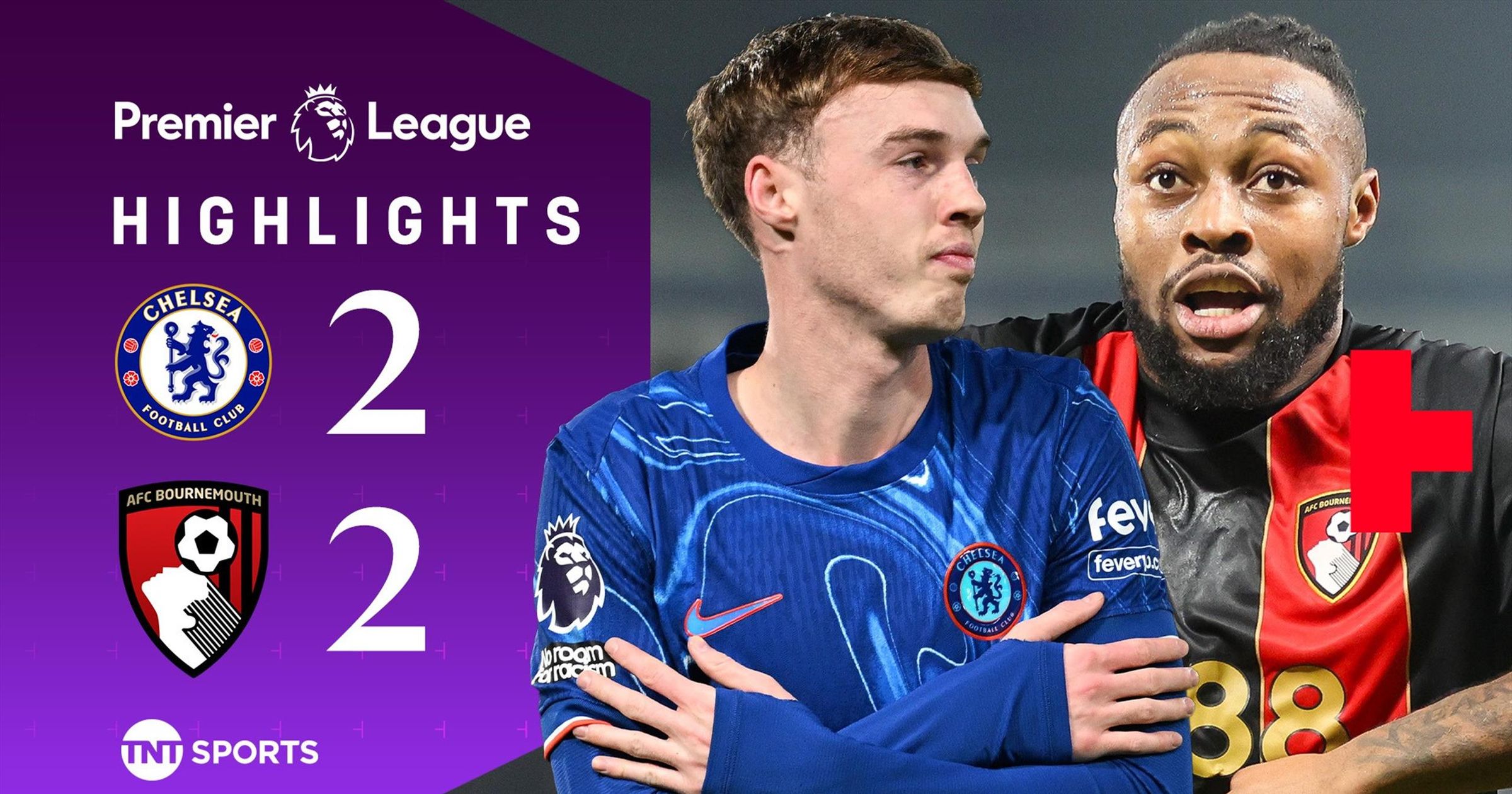 Chelsea 2-2 Bournemouth: Premier League highlights as late Reece James ...