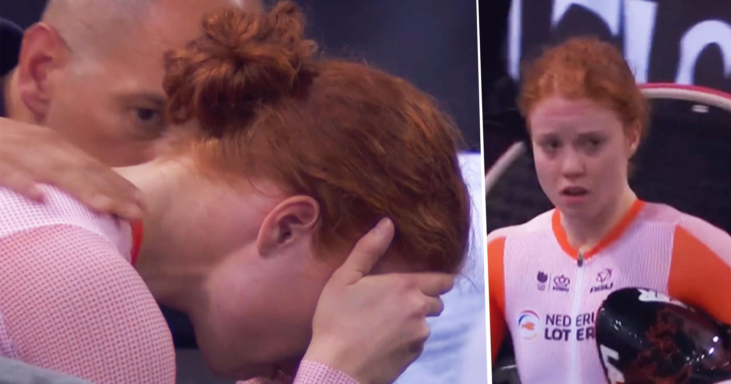 'Never seen this before' – Dutch rider in tears after being blocked ...