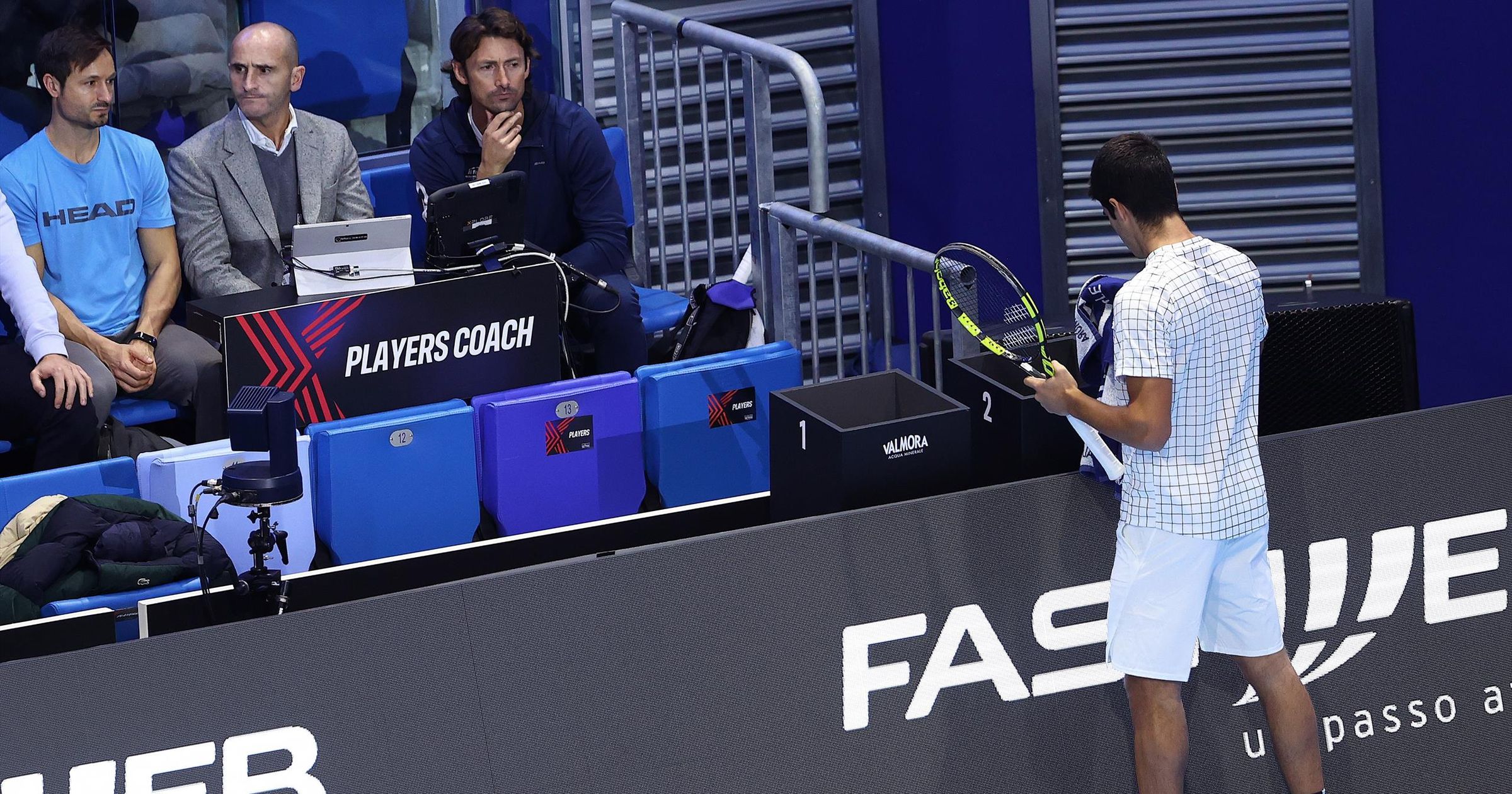 ATP Tour to trial off-court coaching, includes US Open - TNT Sports