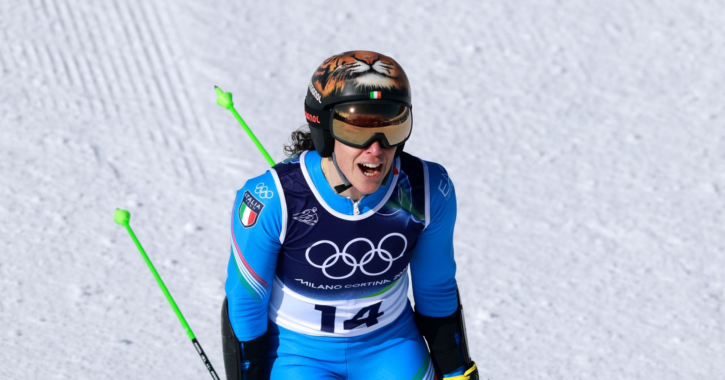 Winter Olympics: Federica Brignone wins gold again, Mikaela Shiffrin ...