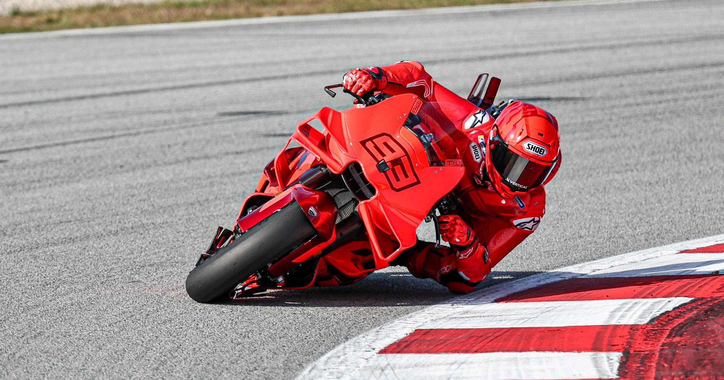 Watch as Marc Marquez heads out on new factory Ducati for first time as ...