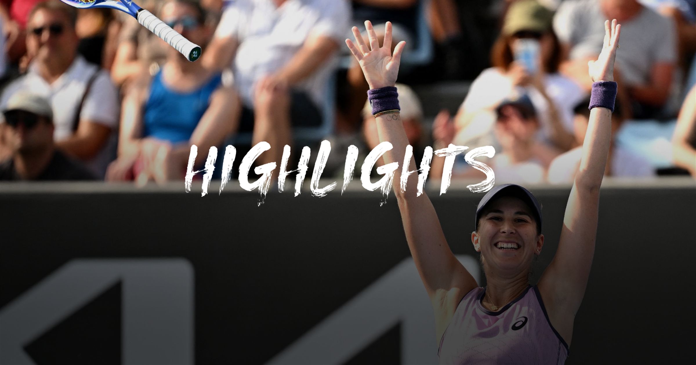 Bencic v Ostapenko - Australian Open highlights - Tennis video - TNT Sports