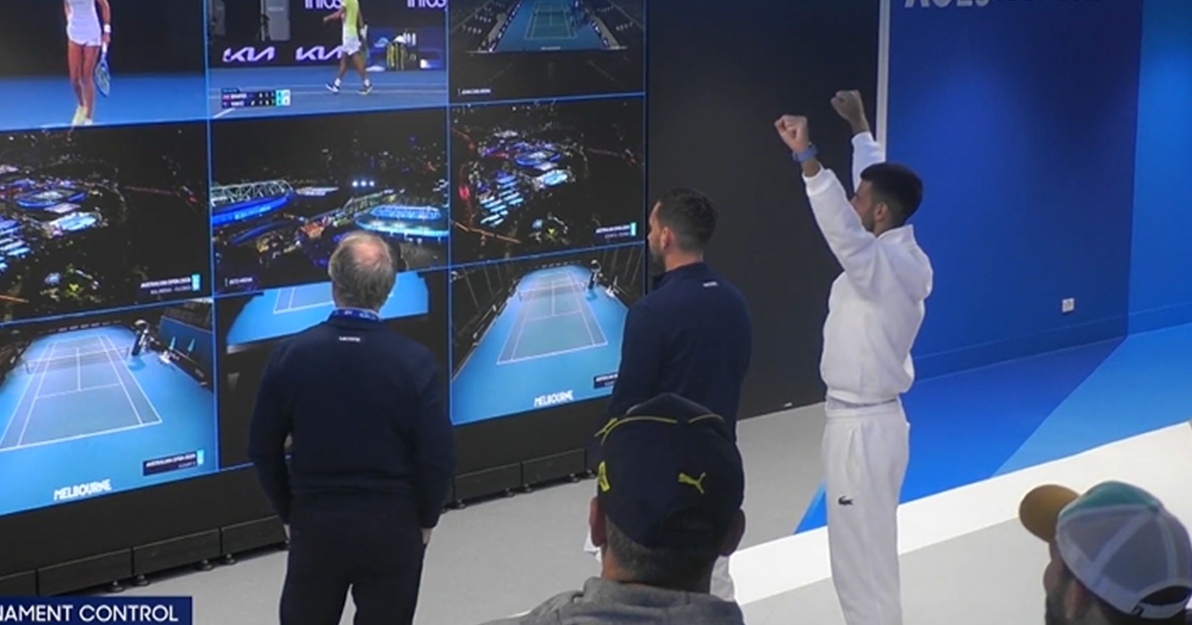 'It's been a Serbian night!' - Novak Djokovic celebrates after watching ...