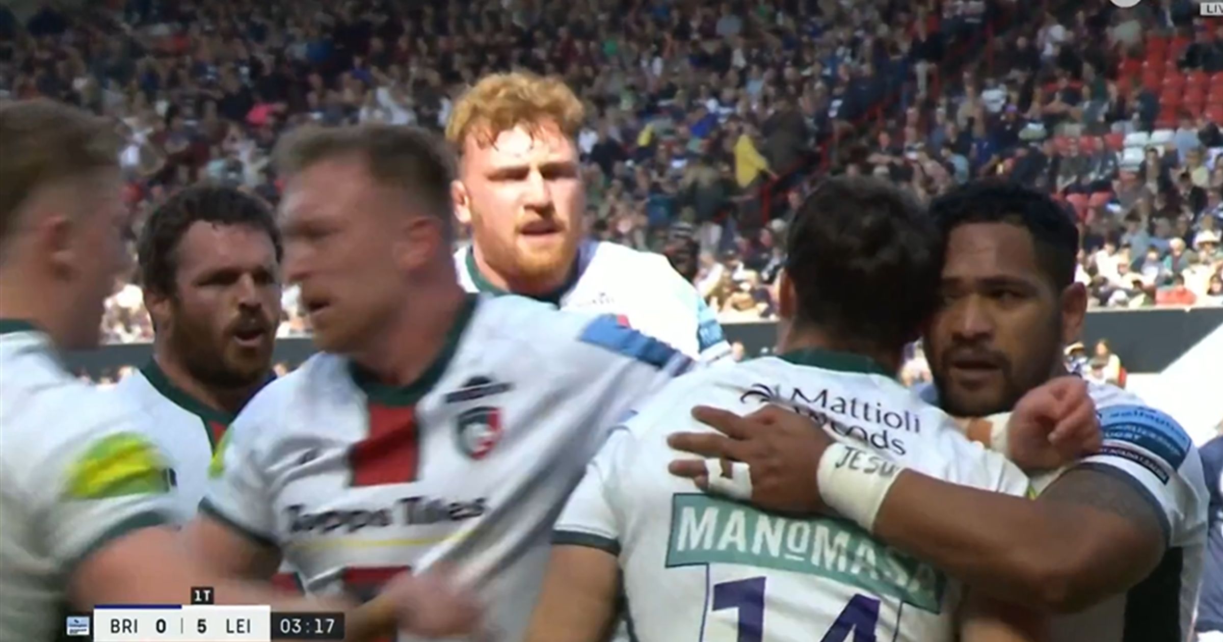 'Tigers striking early' - Adam Radwan charges over to give Leciester ...