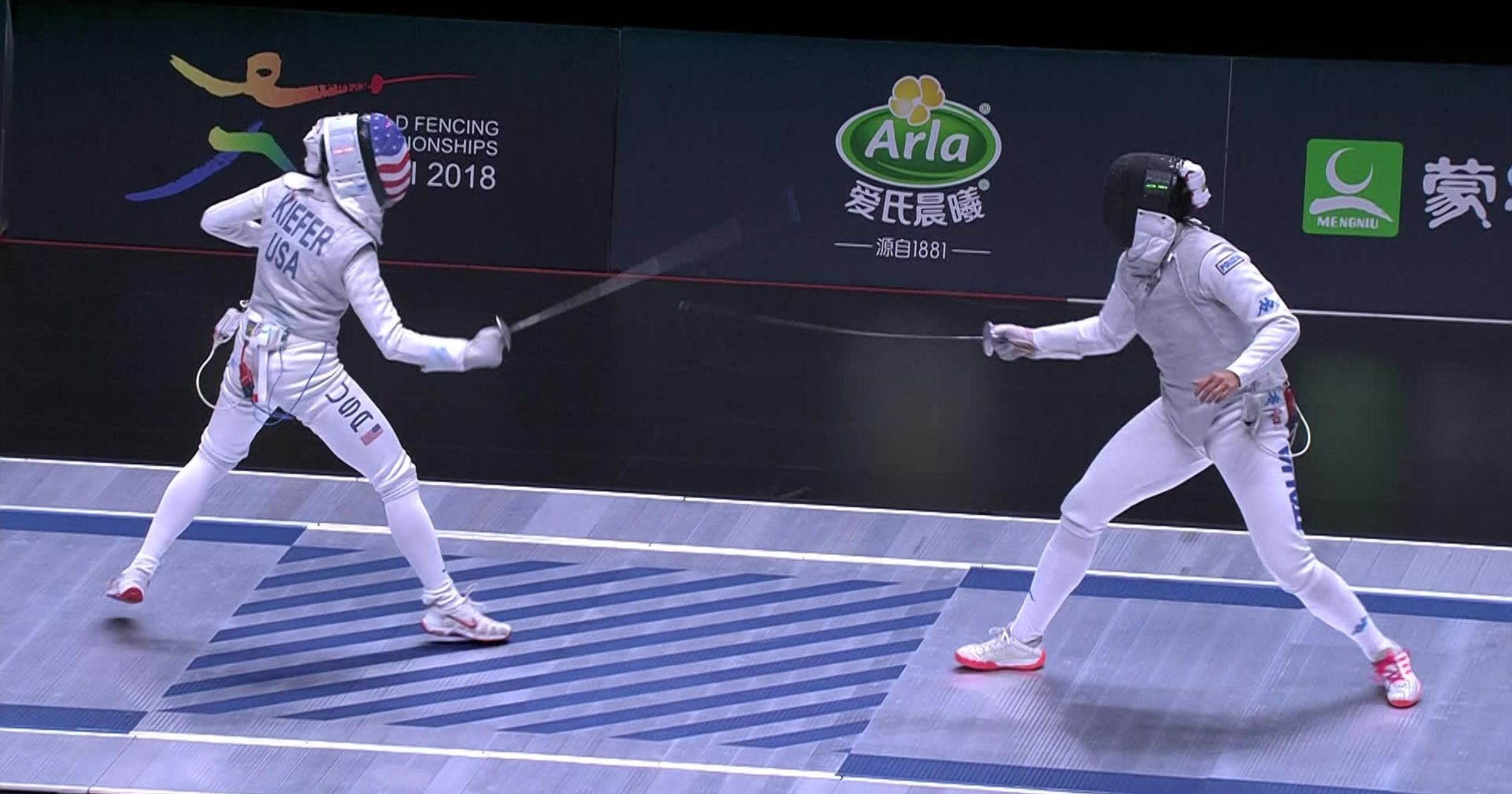 Fencing: USA win Women Team Foil gold medal - Fencing video - TNT Sports