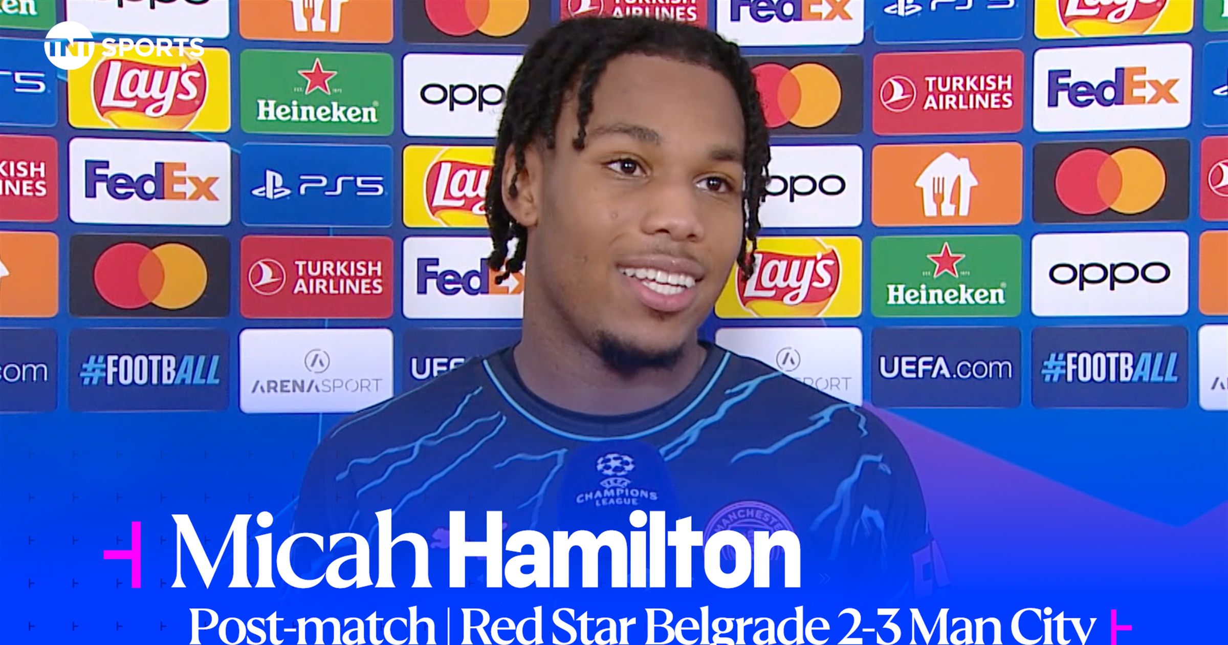 Micah Hamilton buzzing after marking Manchester City debut with goal ...