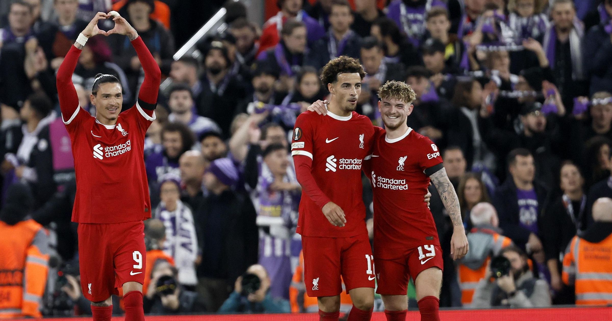 'Thumped it home!' - Darwin Nunez scores Liverpool's third before half ...