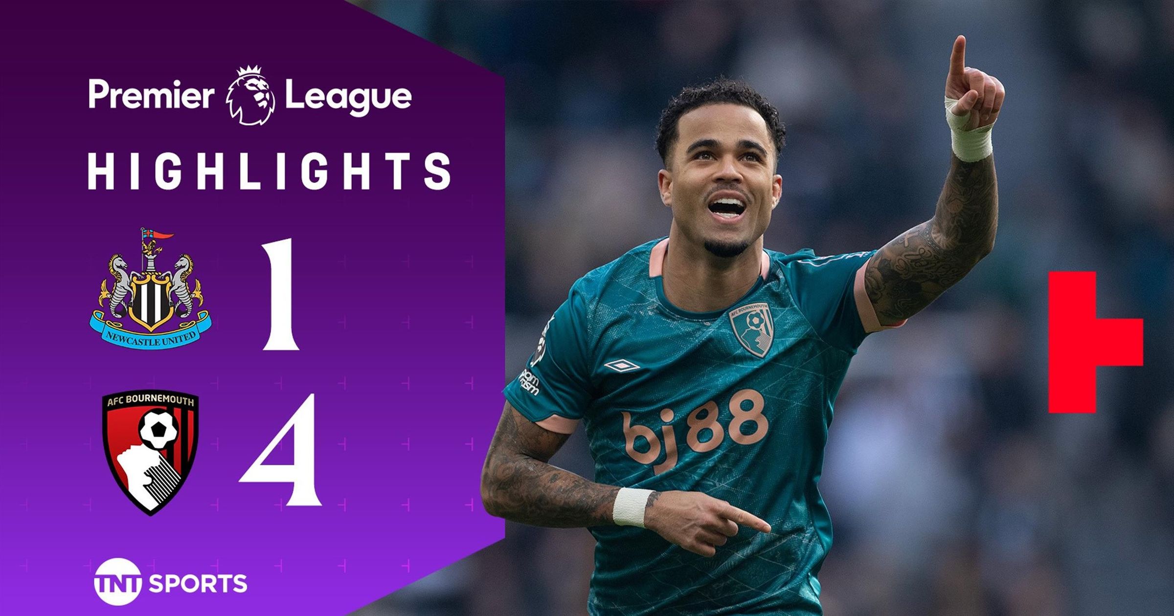 Newcastle 1-4 Bournemouth: Premier League highlights as Justin Kluivert hat-trick downs Magpies ...