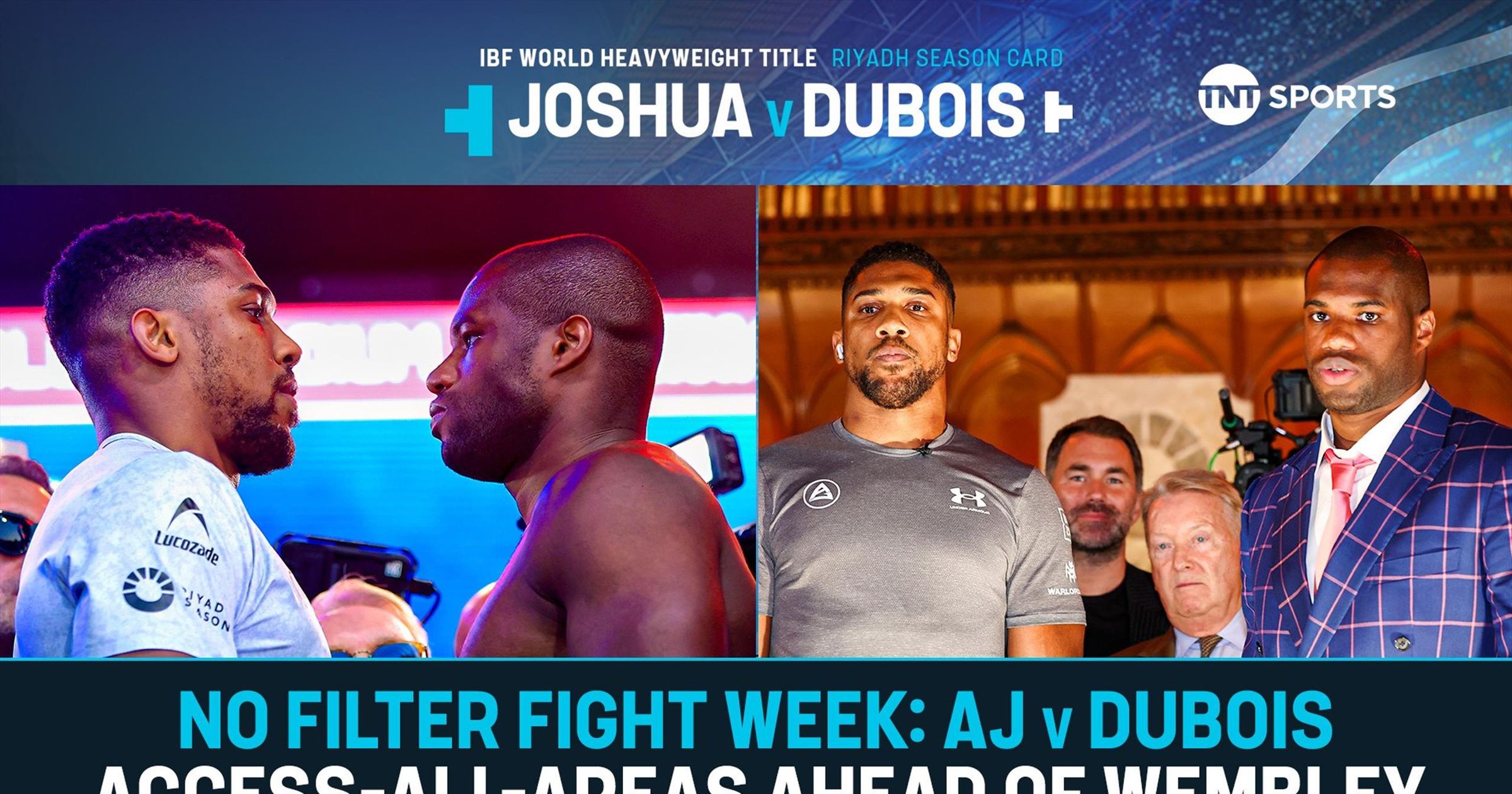 No Filter: Behind the scenes from fight week as Anthony Joshua takes on ...