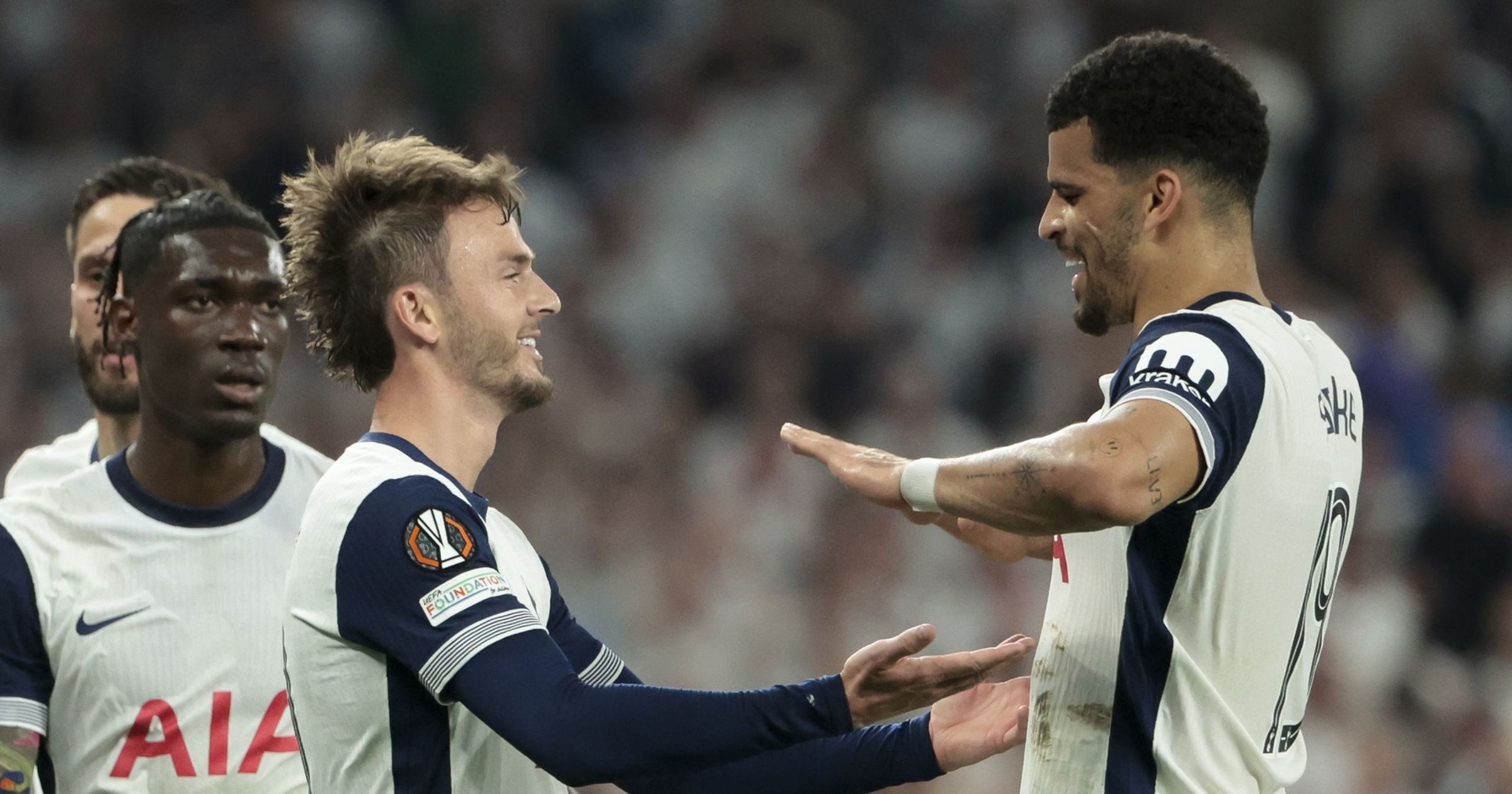 Ange Postecoglou gives James Maddison and Dominic Solanke fitness ...