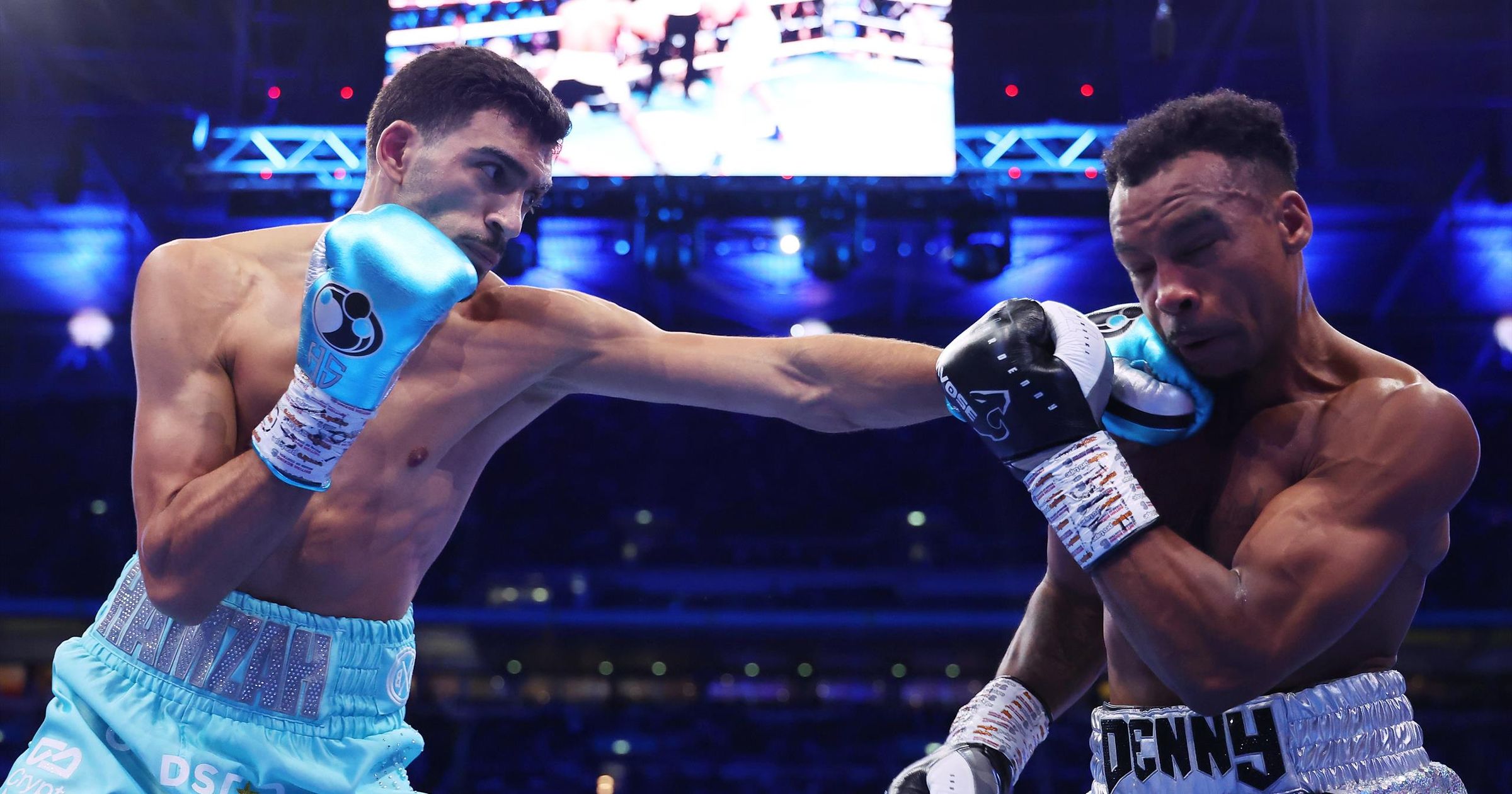 Hamzah Sheeraz stops Tyler Denny in second round in latest middleweight ...