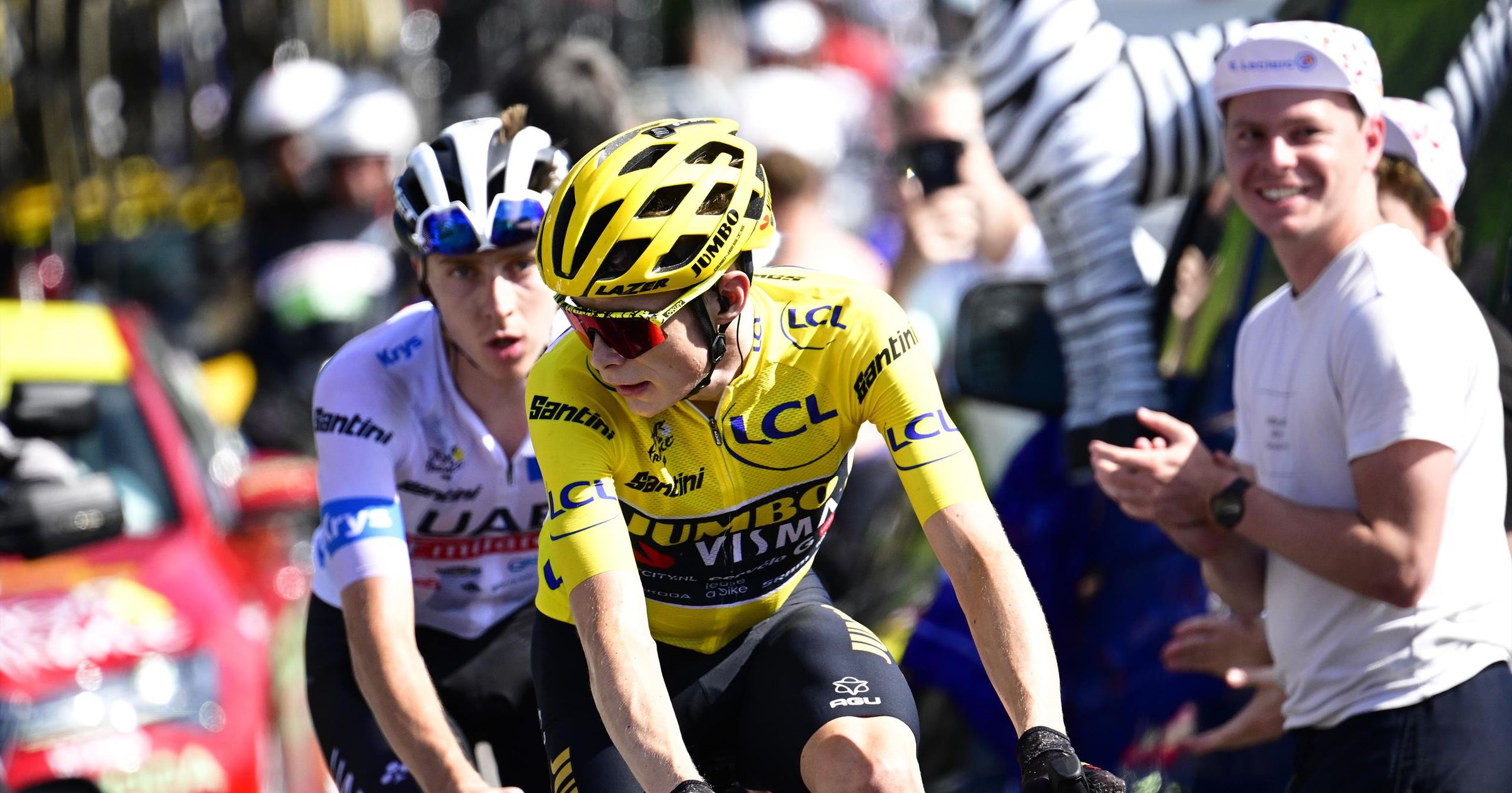 Tadej Pogacar ‘fell asleep on the bike’ to hand seconds to Jonas ...