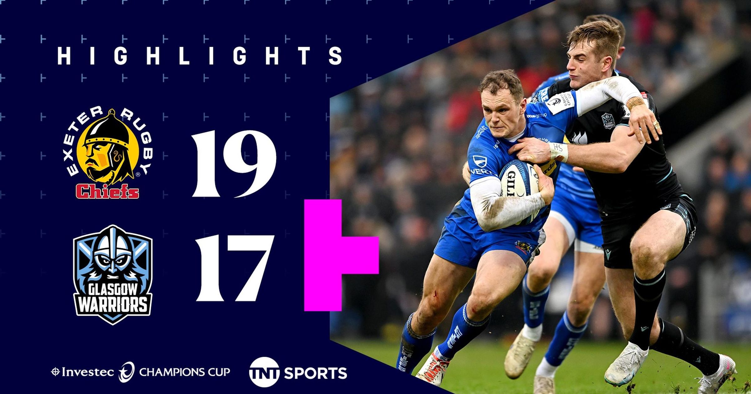 Highlights: Exeter Chiefs snatch victory against Glasgow Warriors after ...