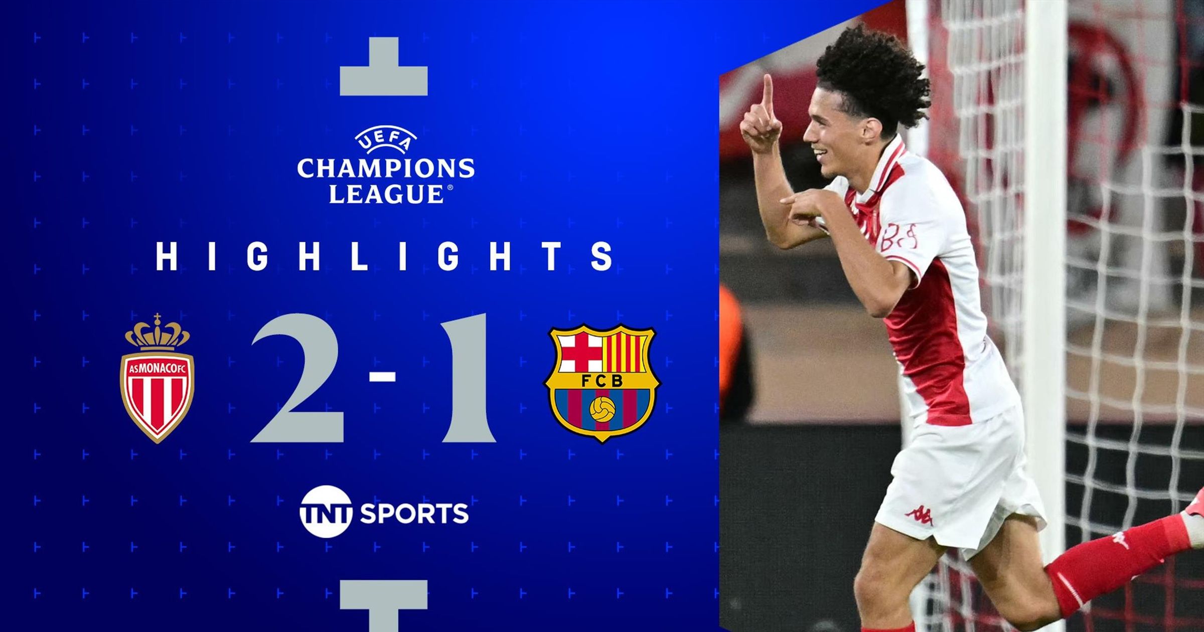 Monaco v Barcelona UEFA Champions League highlights: Lamine Yamal goal ...