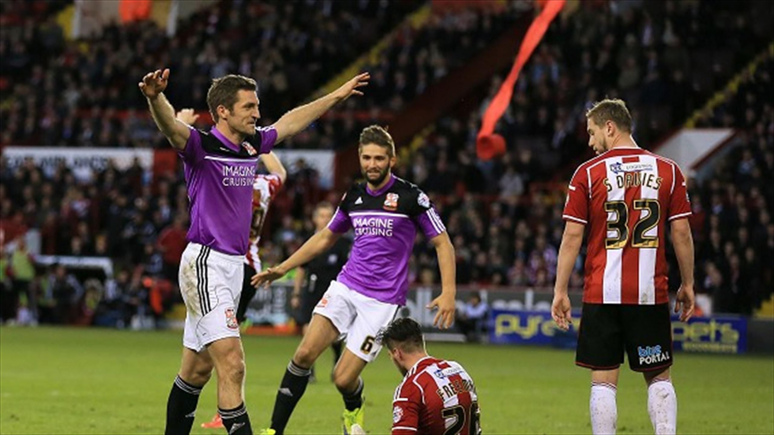 Nathan Byrne nets winner as Swindon beat Sheffield United - TNT Sports