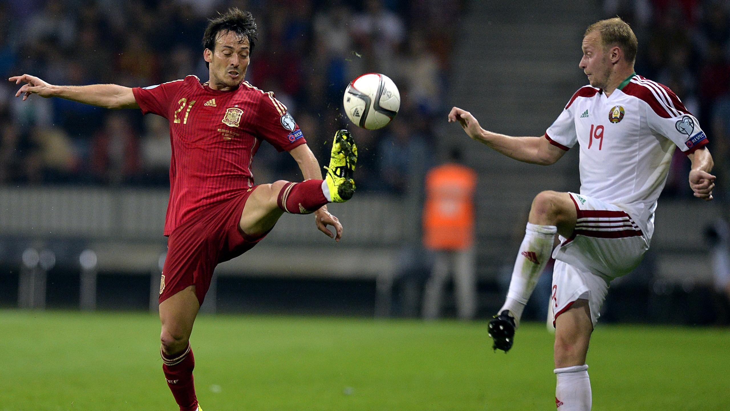 Silva goal sees Spain edge Belarus - TNT Sports