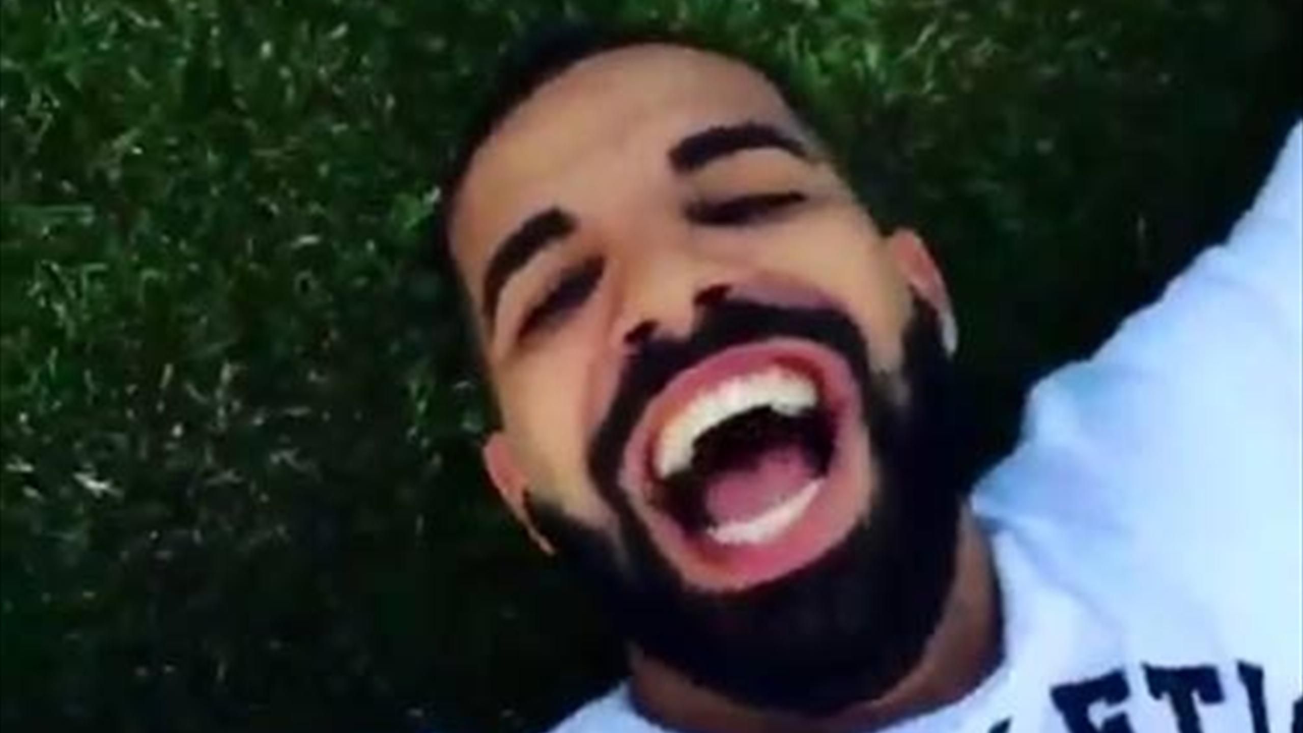 VIDEO: Drake buries penalty past Didier Drogba, celebrates in style ...