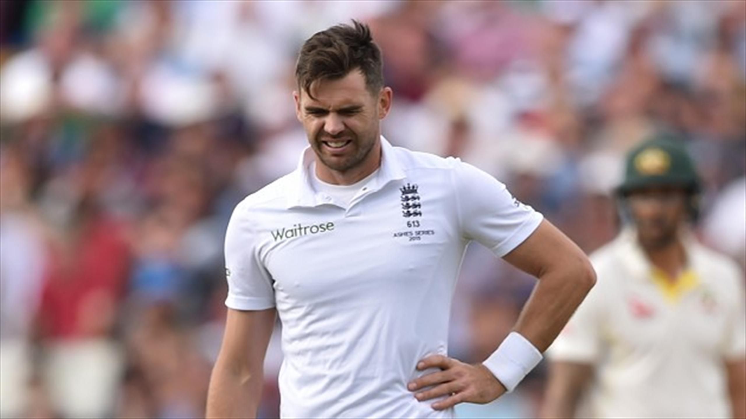 England bowler James Anderson misses final Ashes Test against Australia ...
