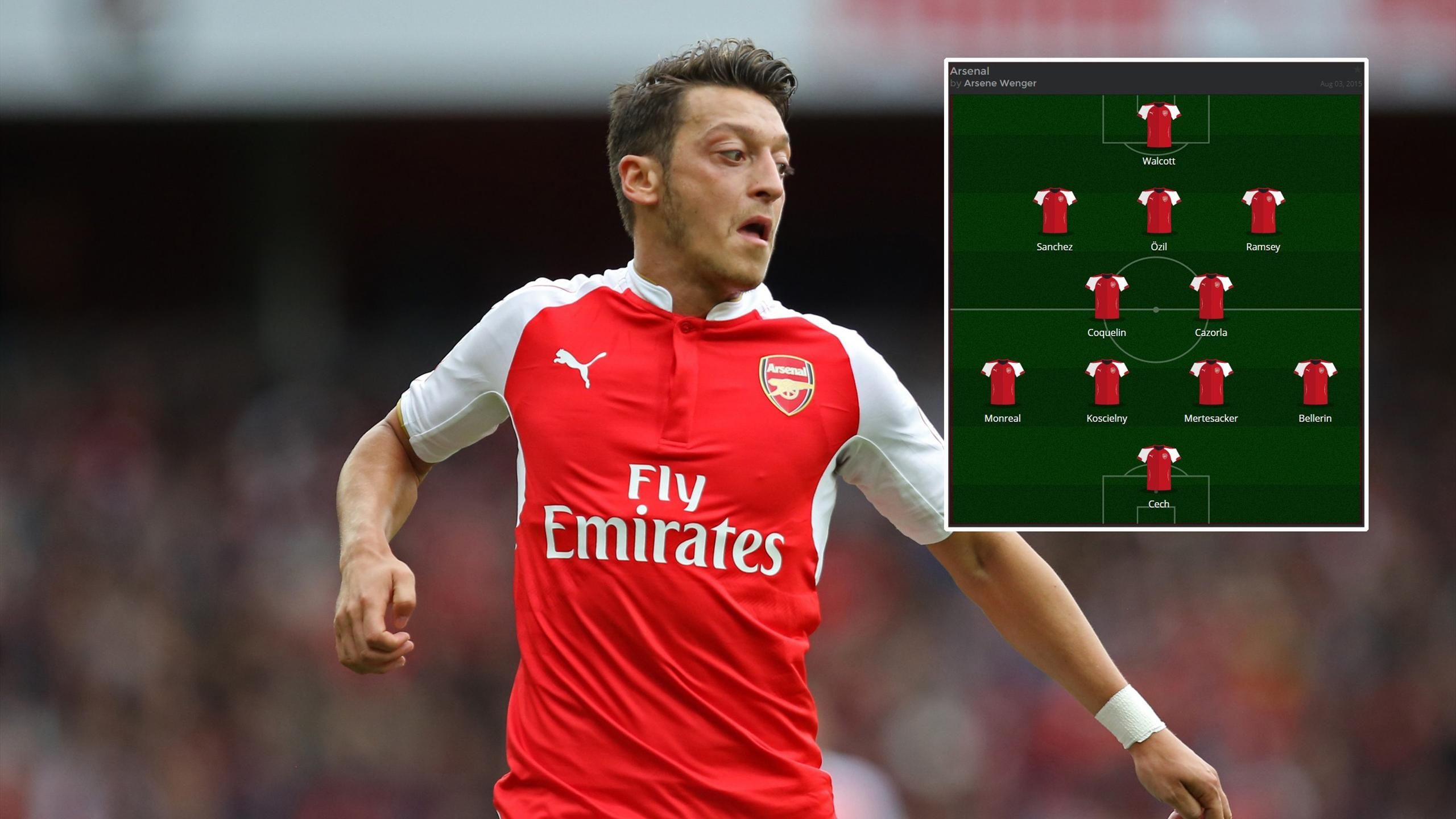 Premier League 2015-16 preview: How Arsenal will line up this season ...