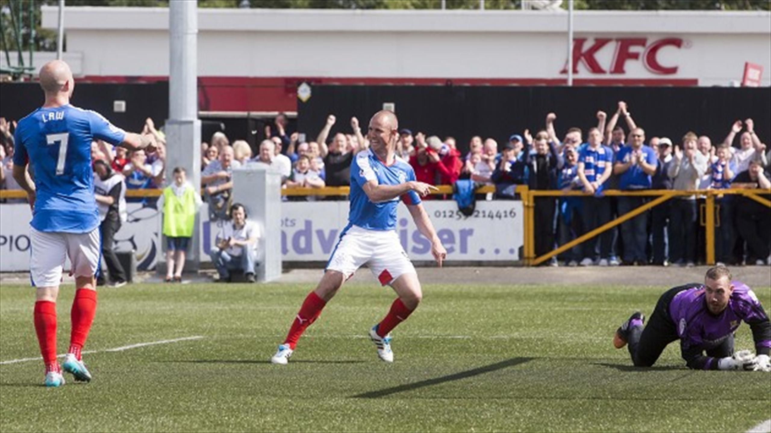 Rangers romp to five-goal win - TNT Sports