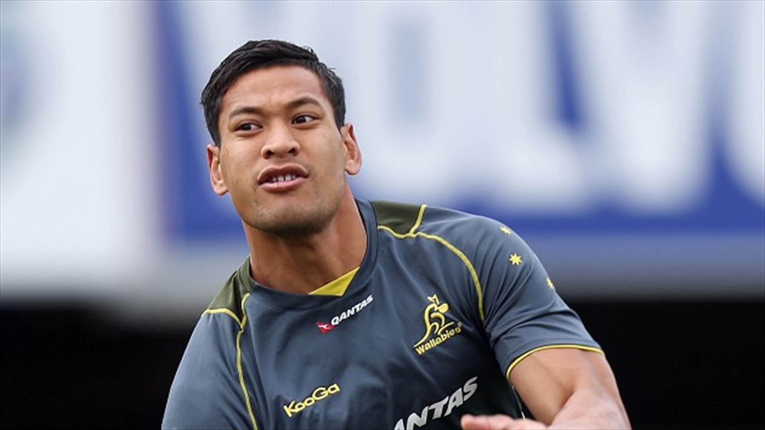 Israel Folau backs "brilliant" Sam Burgess to shine in rugby union ...