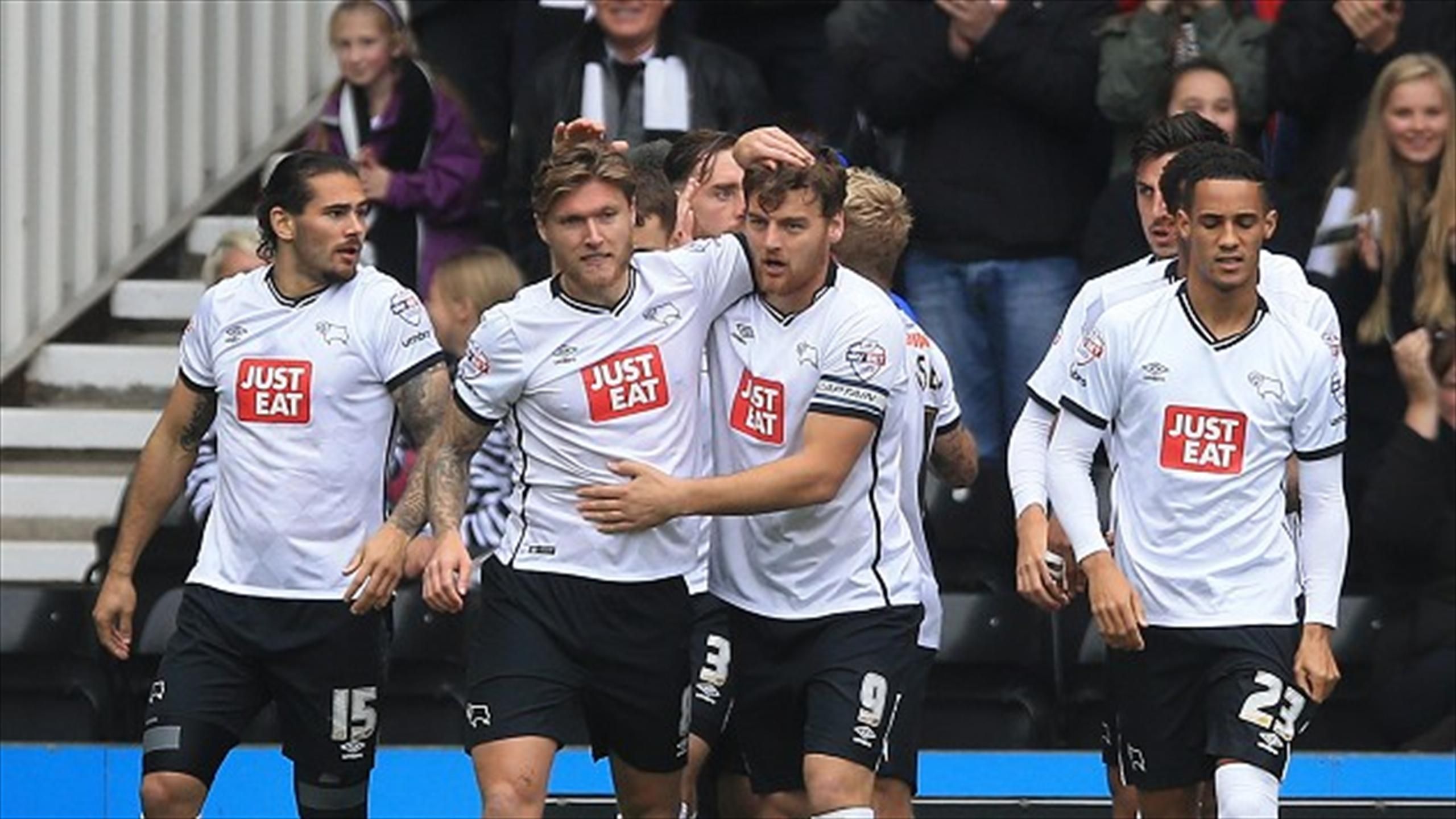 Chris Martin nets twice as Derby continue good run with victory over ...