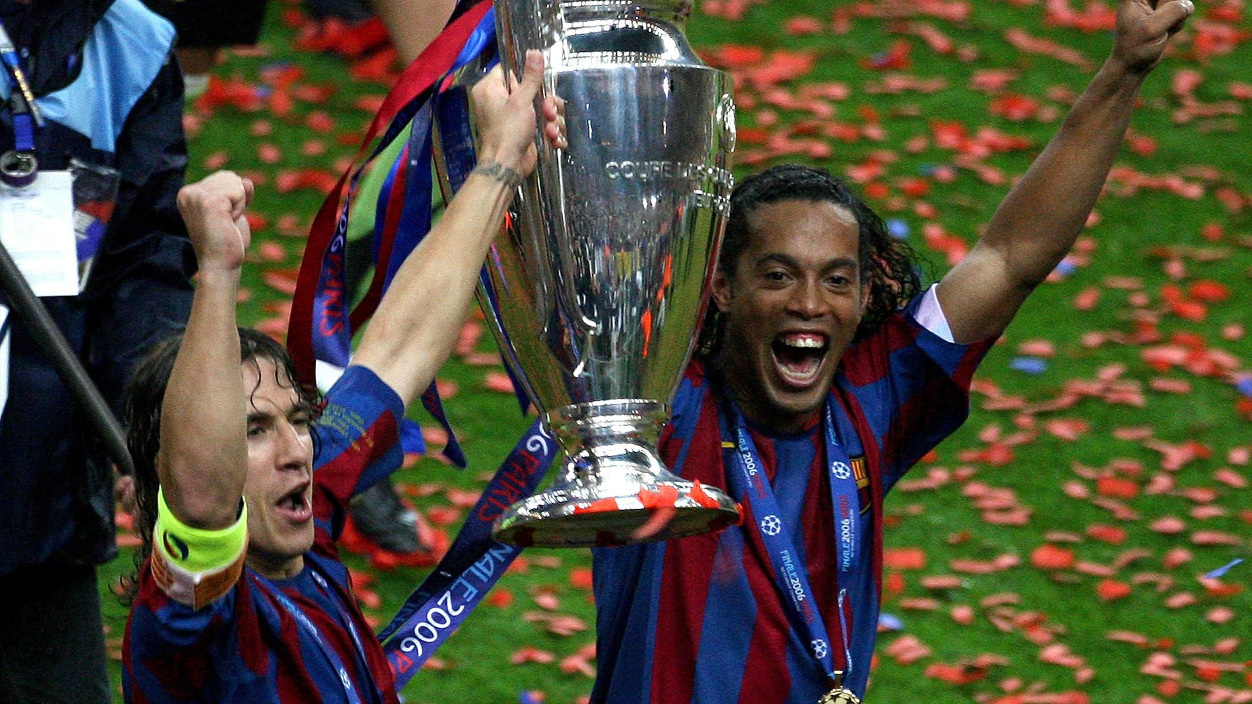 Former Brazil star Ronaldinho returns to Barcelona as club ambassador ...