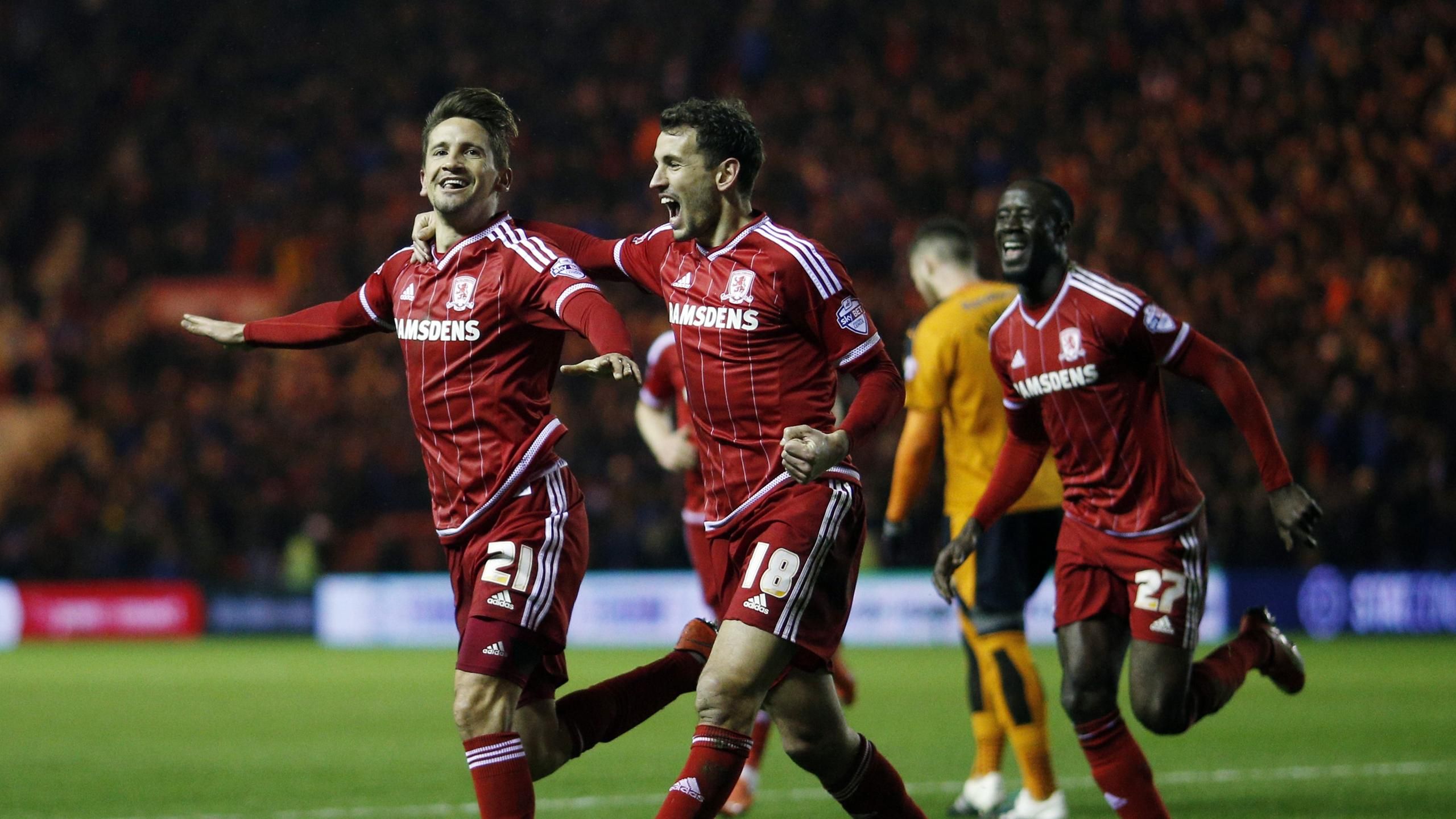 Gaston Ramirez double sees Middlesbrough top of Championship - TNT Sports