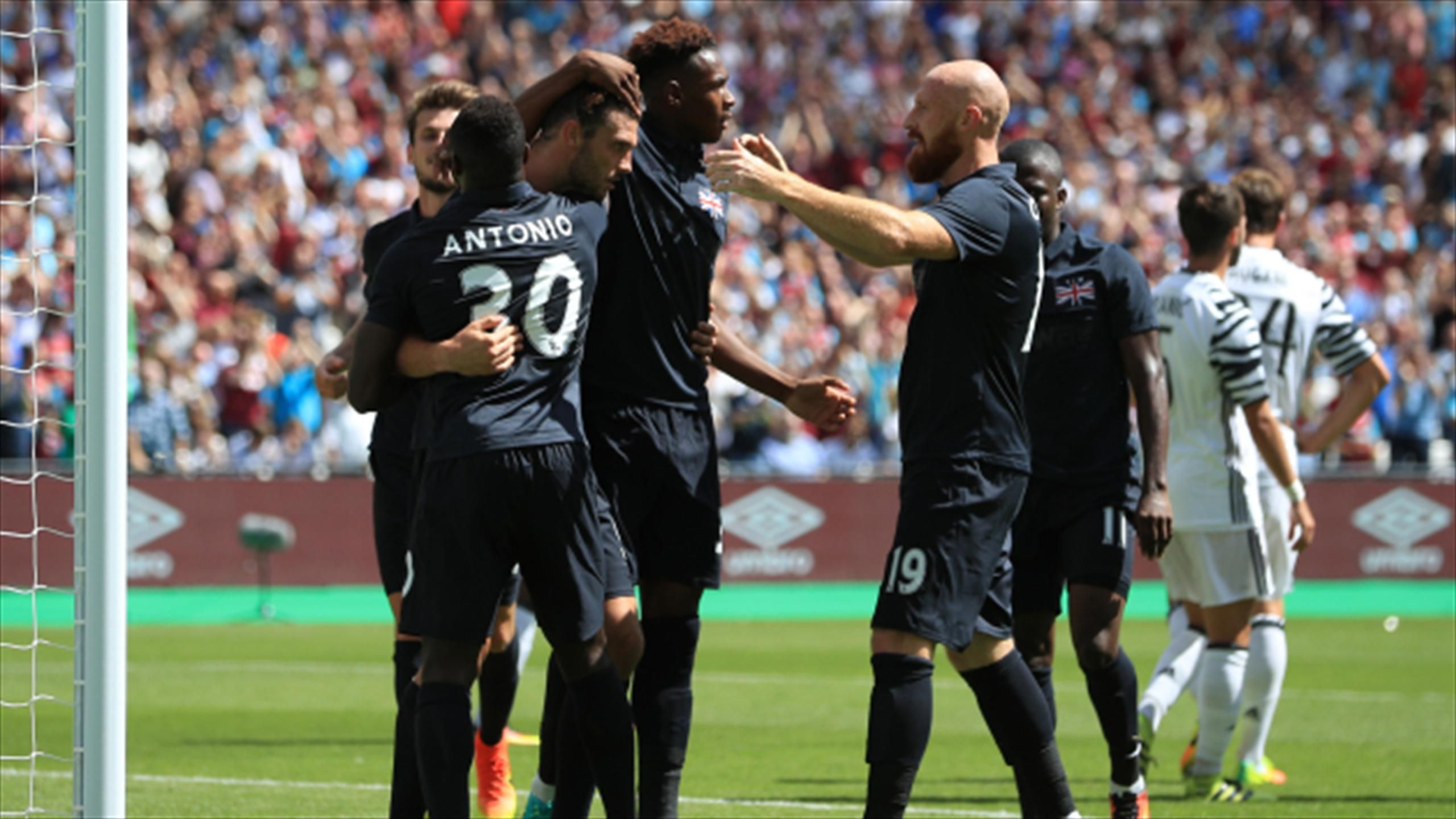 West Ham crash to defeat against Juventus at Olympic stadium - TNT Sports