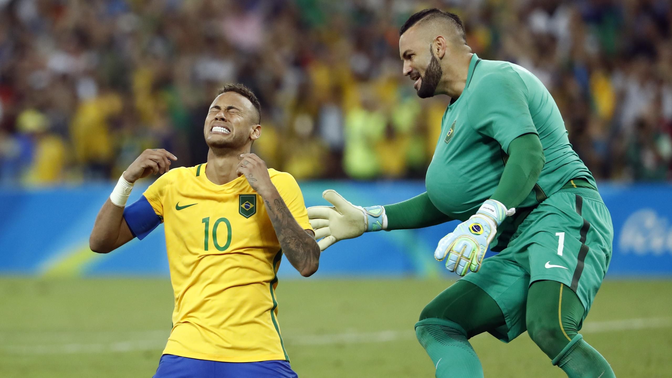 Neymar wins gold for Brazil after penalty drama - TNT Sports