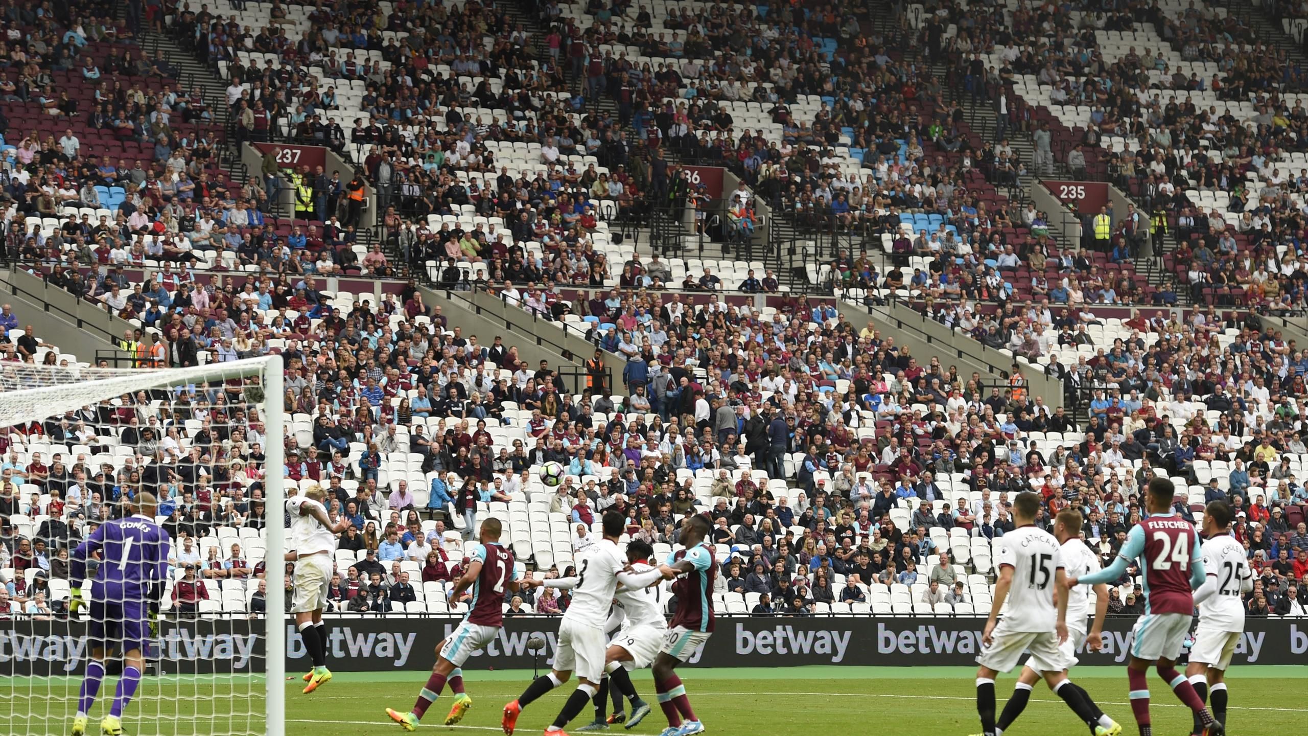 Segregation measures to be reviewed at West Ham's London Stadium - TNT ...