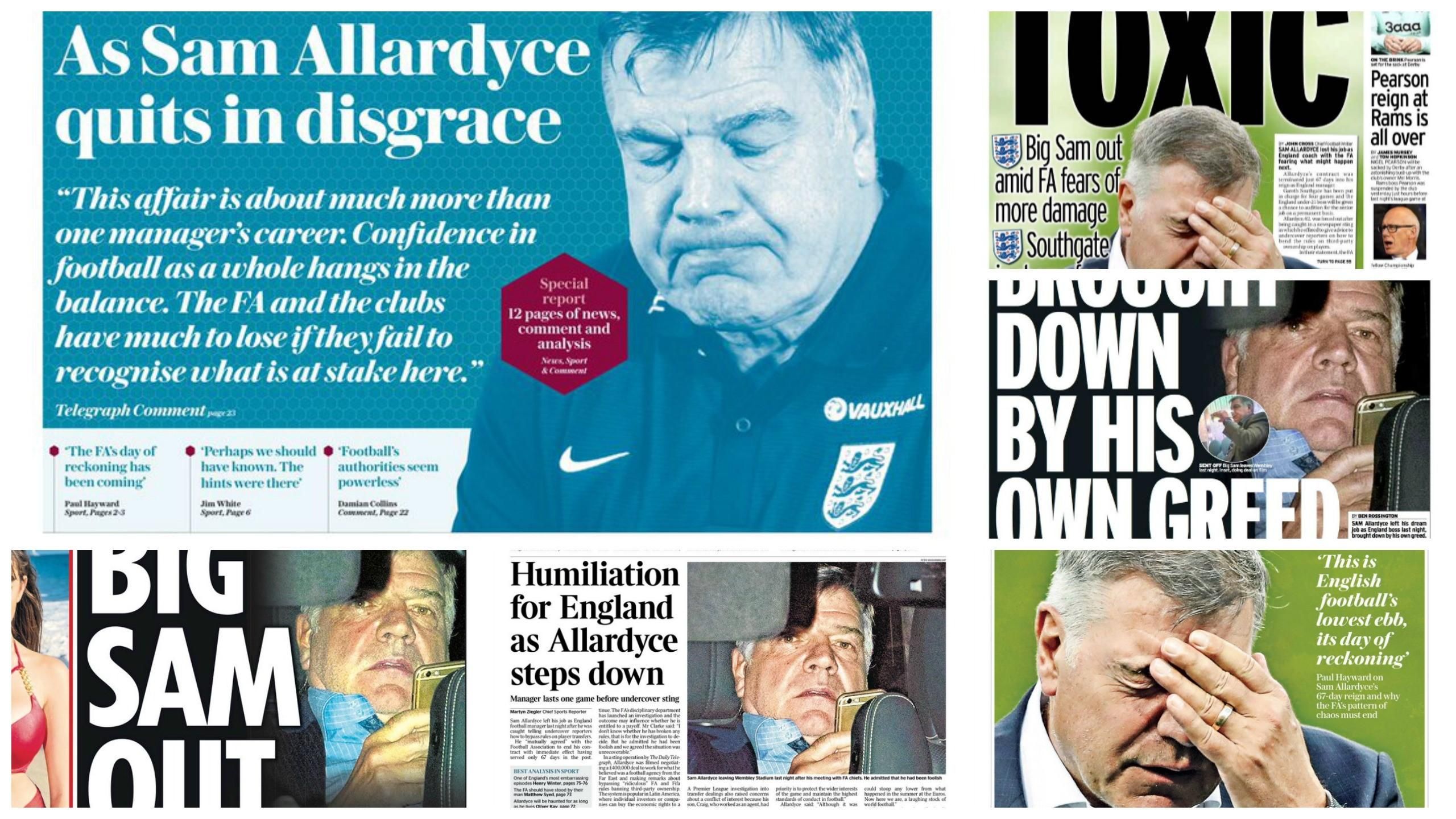 Best analysis: Sam Allardyce 'a greedy old fool', but 'there was no ...