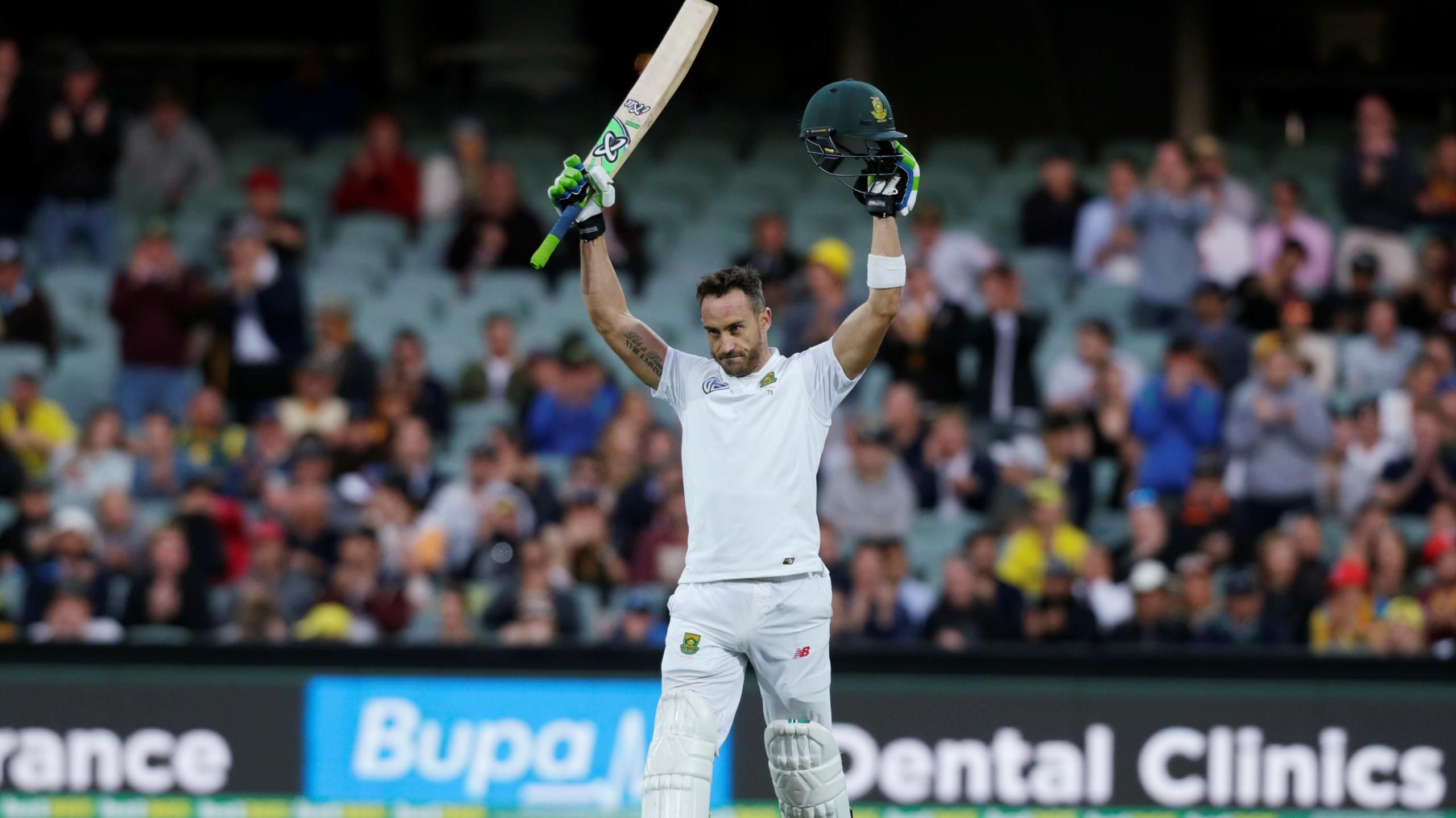 Du Plessis hits defiant ton to silence Adelaide boos - TNT Sports
