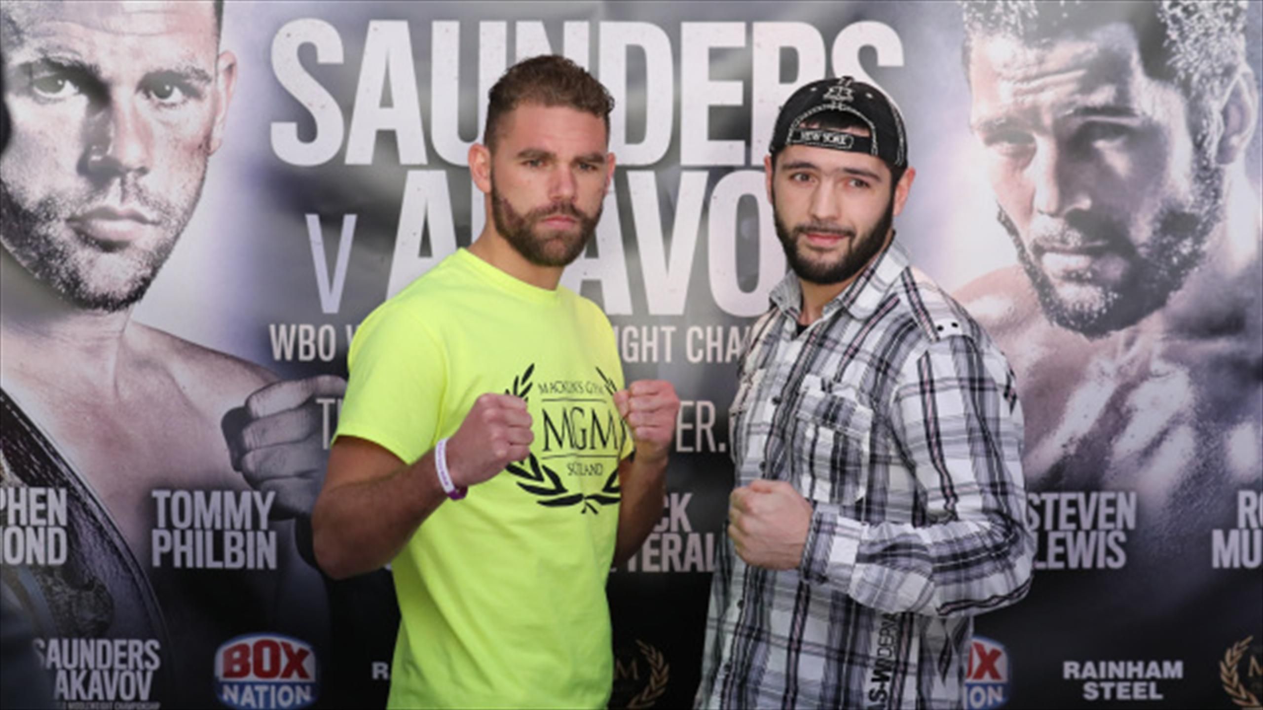 Billy Joe Saunders set for first WBO title defence against Artur Akavov ...