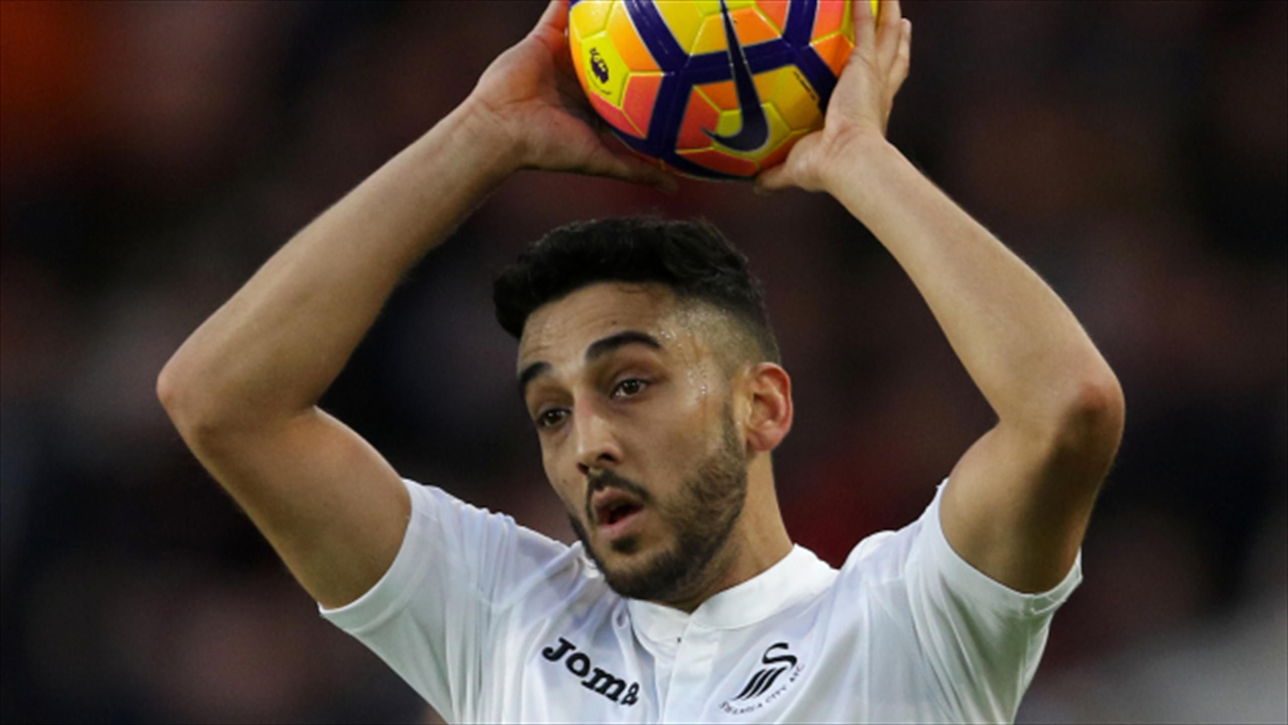 Injury blow for Swansea as Neil Taylor fractures cheekbone in training ...
