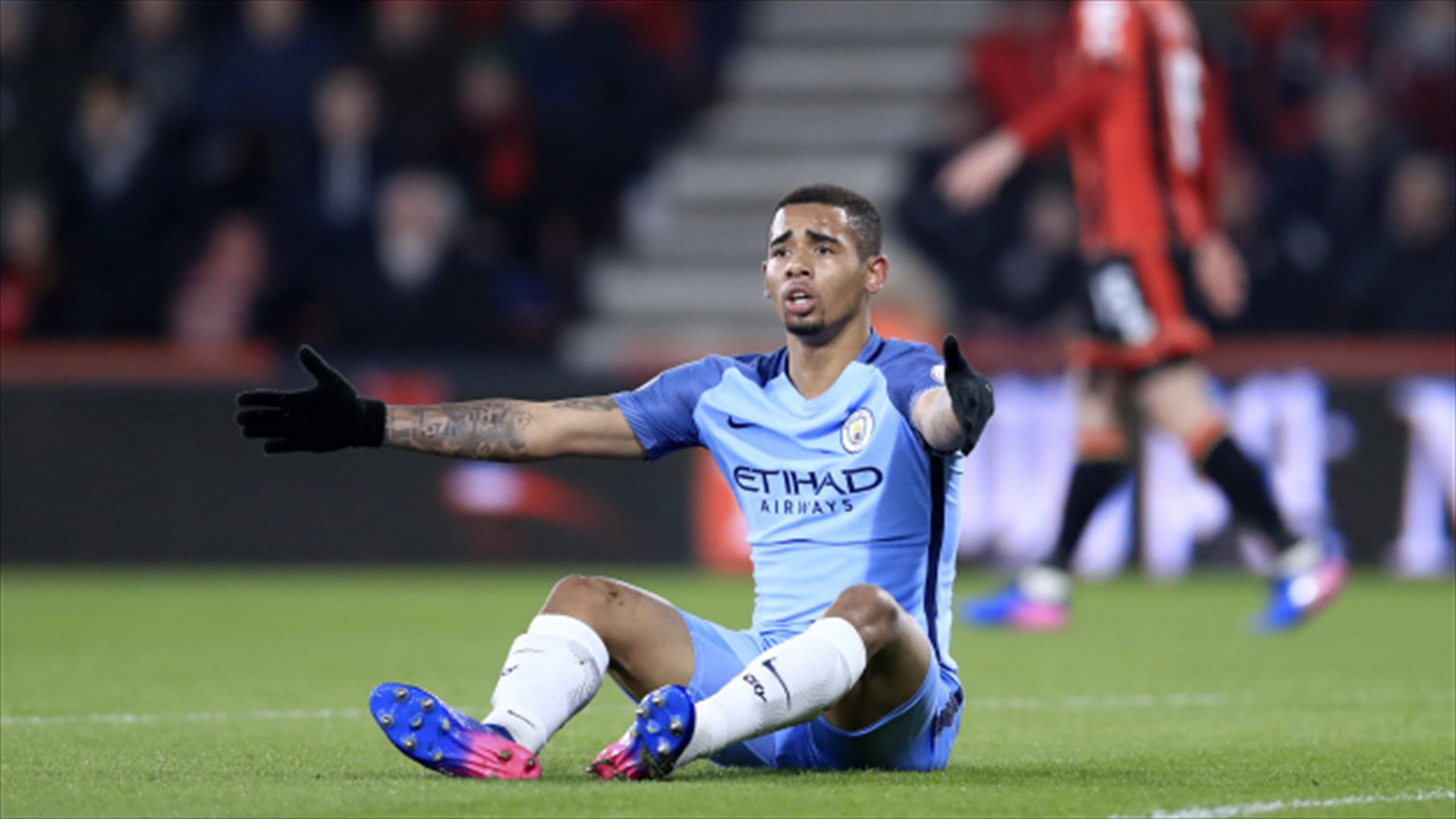 Manchester City boss Pep Guardiola hopeful Gabriel Jesus will return ...