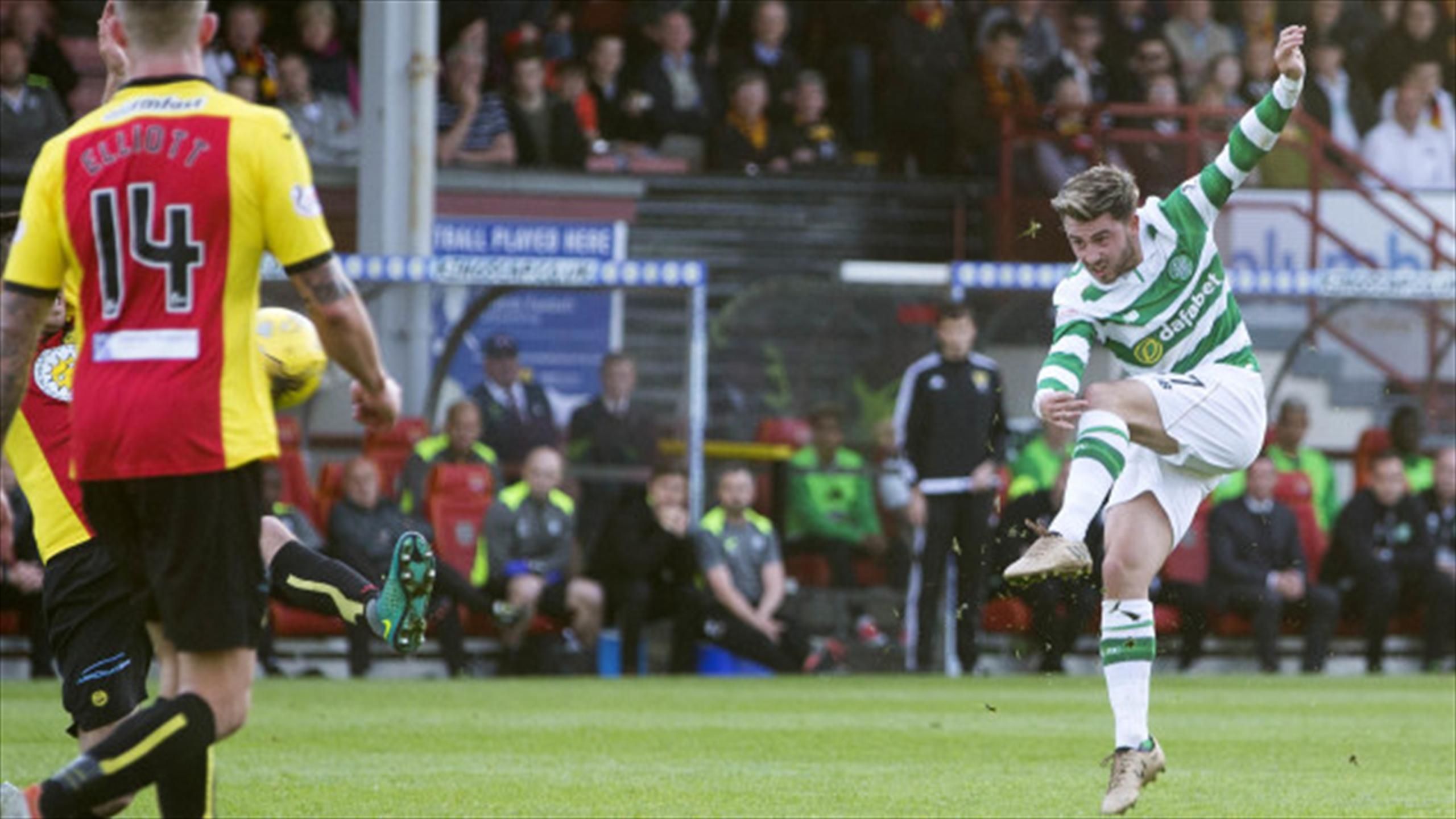 Sizzling Celtic hammer Partick Thistle as Patrick Roberts scores twice ...
