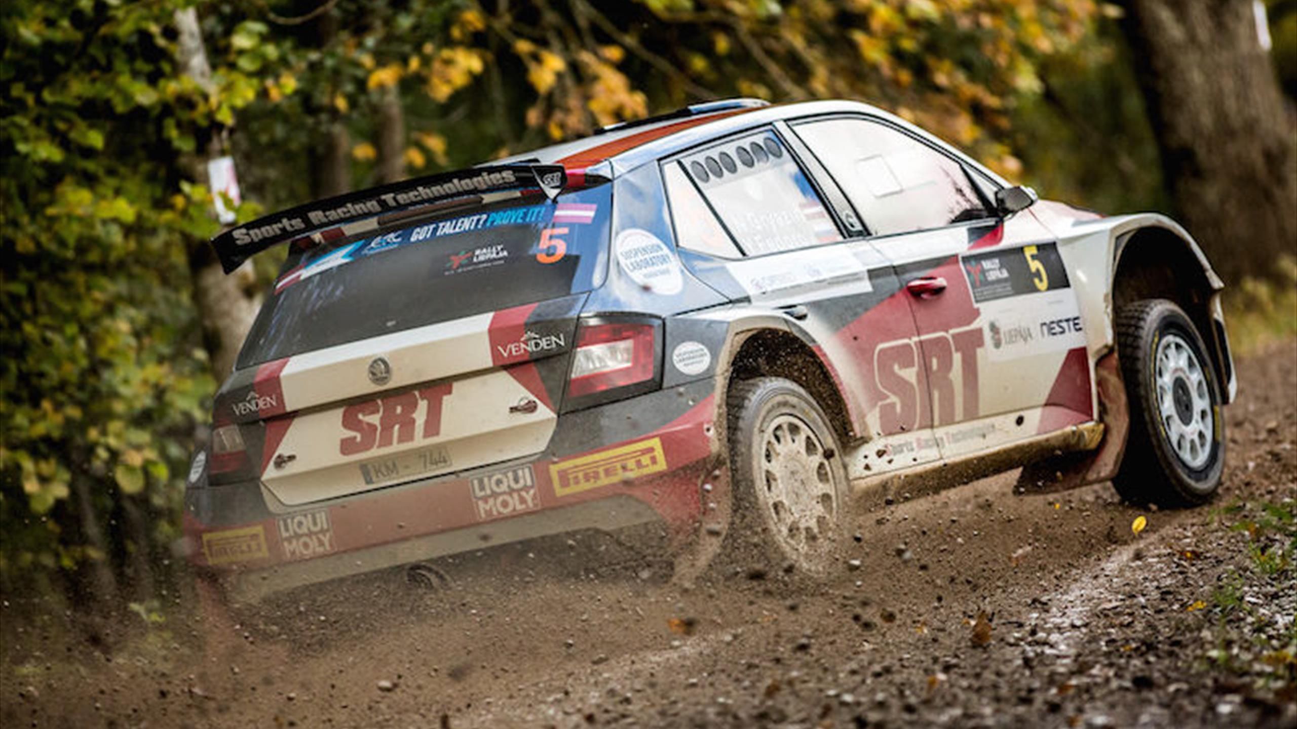 Young stars shine on ERC Rally Liepāja - TNT Sports