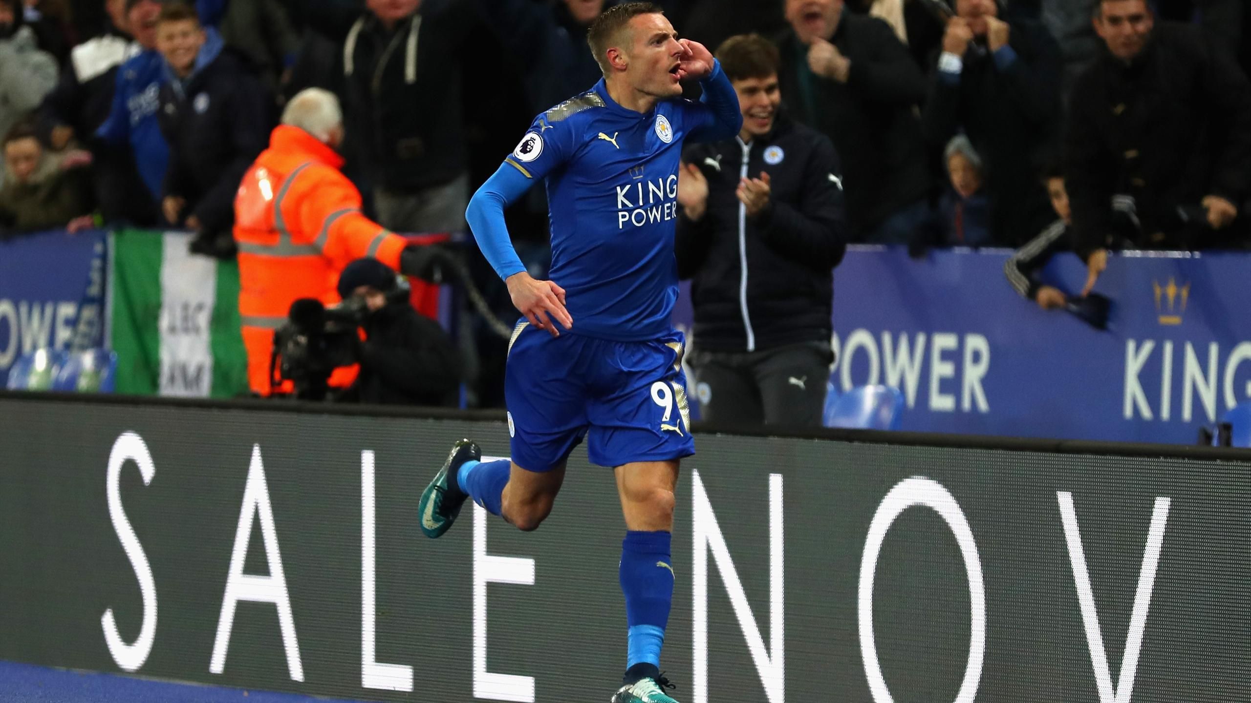 Vardy and Mahrez stun Spurs at the King Power - TNT Sports