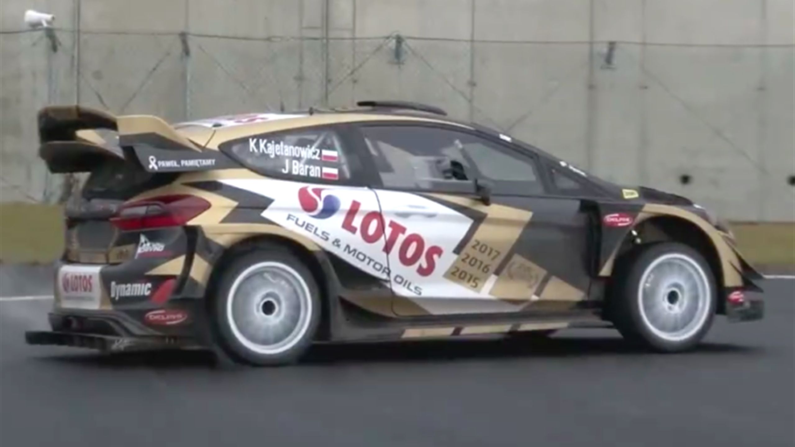 Watch ERC champion Kajto test World Rally Car - TNT Sports