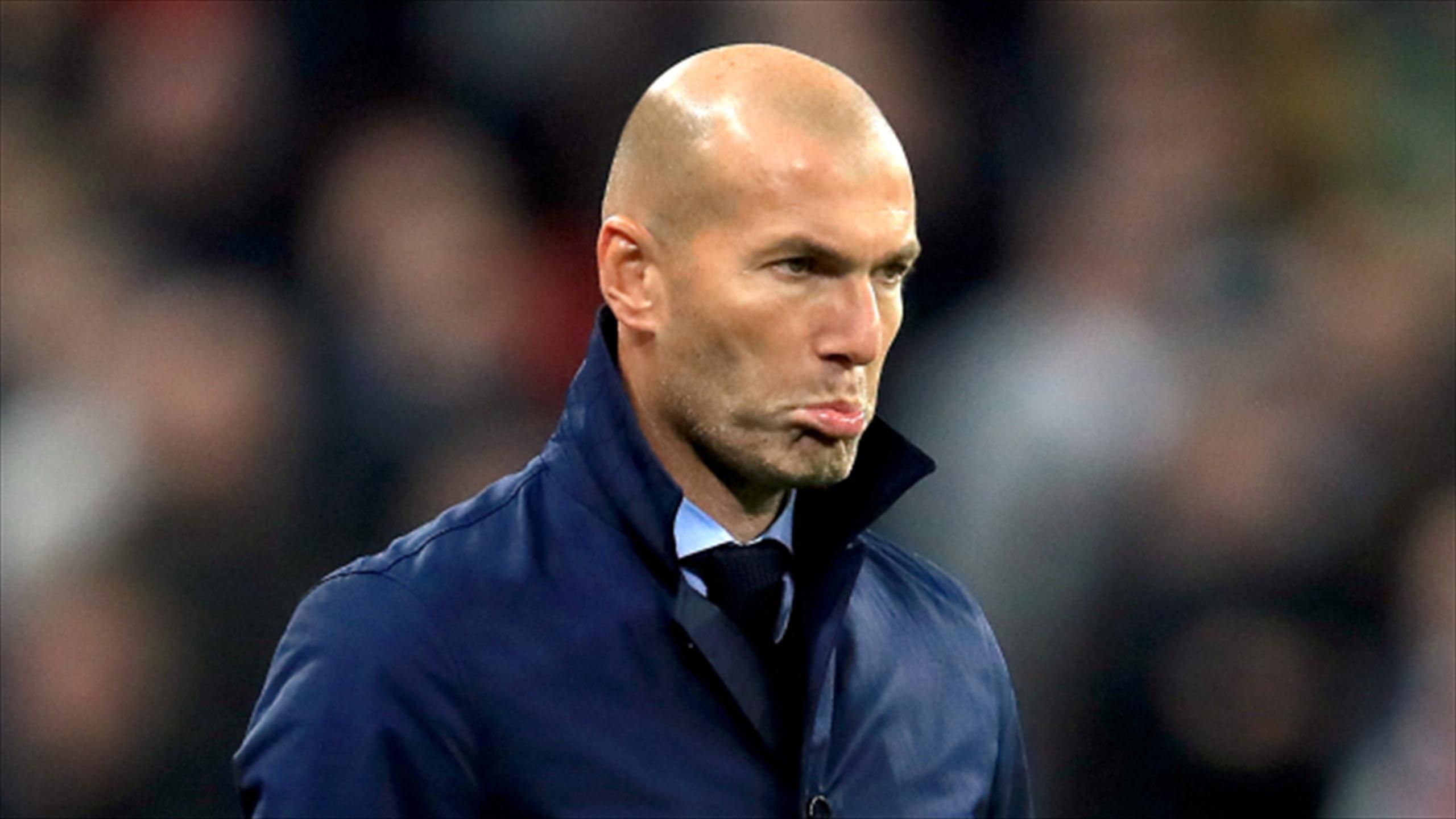 Real Madrid boss Zinedine Zidane defends his team's form after Numancia ...