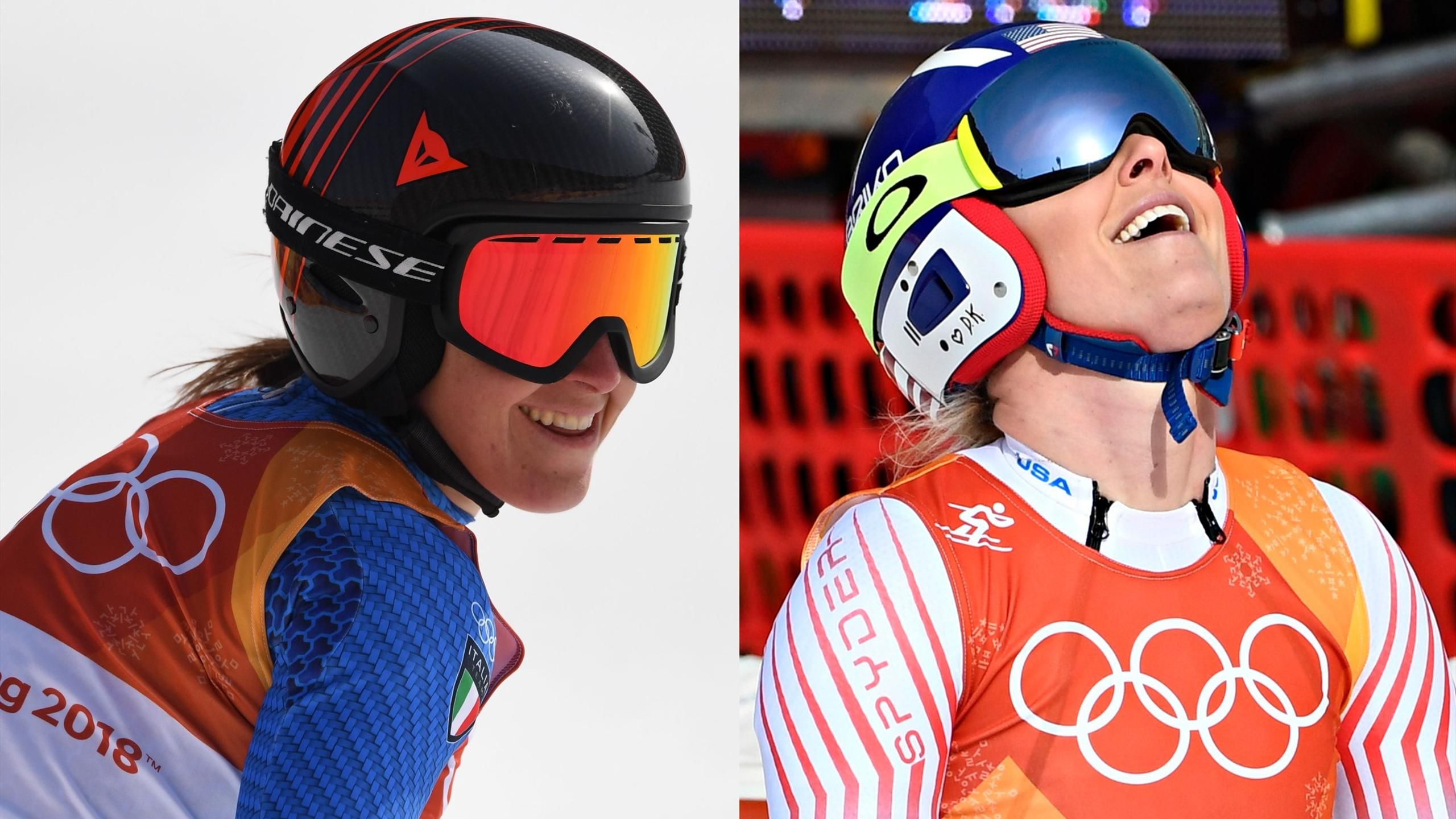 Sofia Goggia claims downhill gold as Lindsey Vonn takes bronze behind Ragnhild Mowinckel - TNT ...