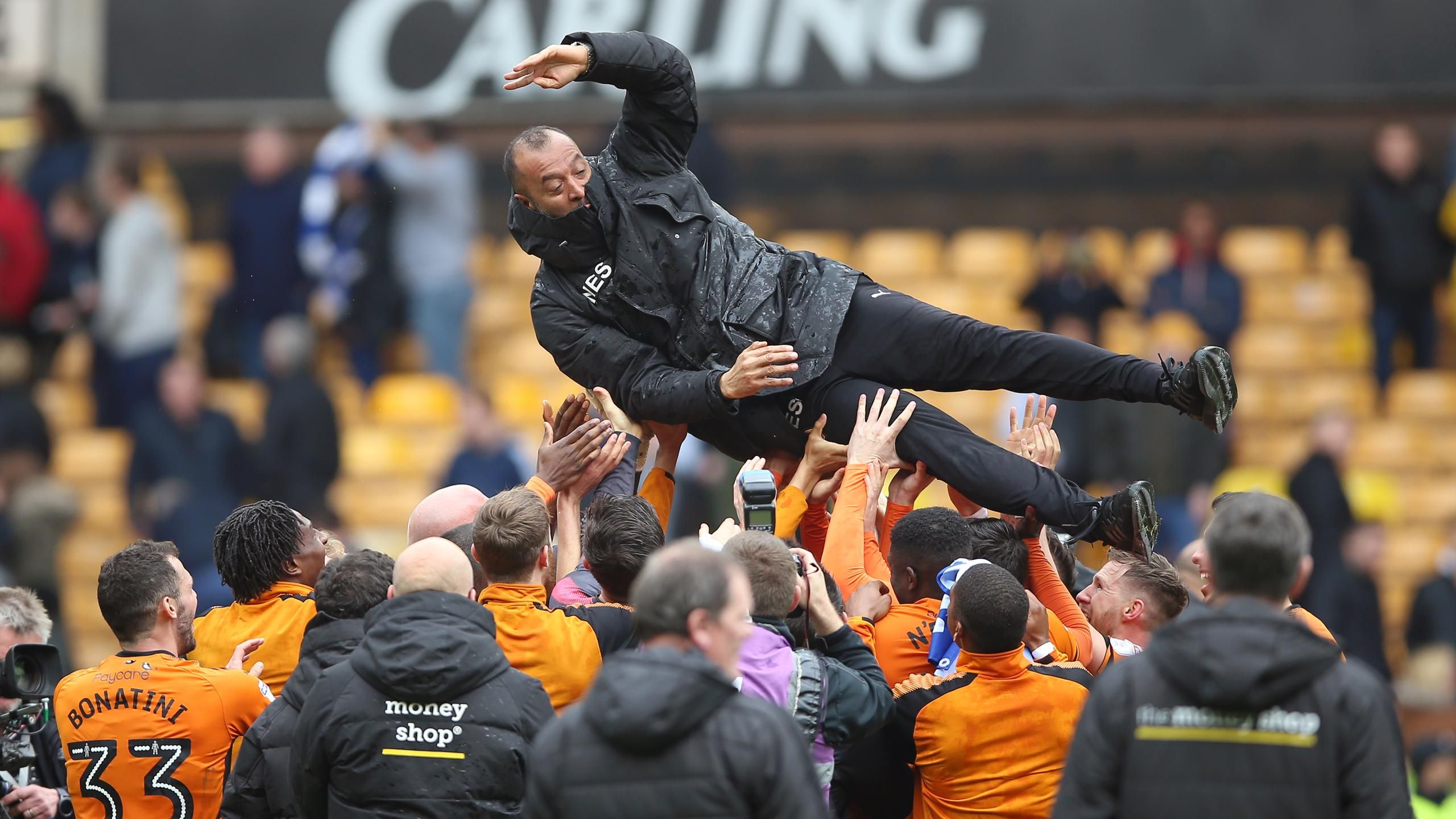 Nuno hails ‘deserved’ Wolves promotion - TNT Sports