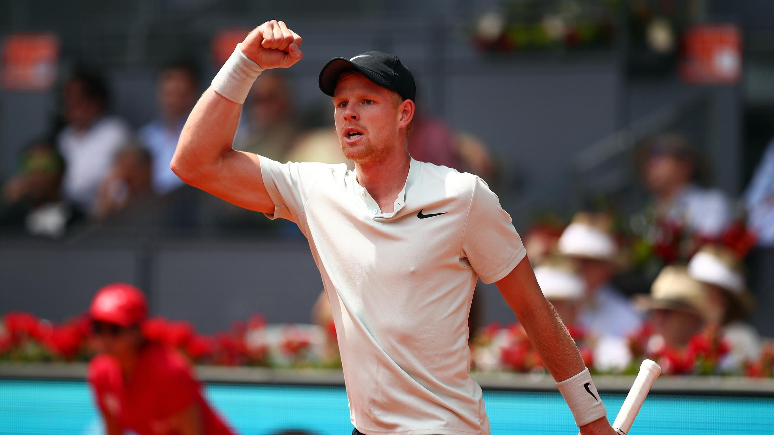 Kyle Edmund stuns Novak Djokovic in Madrid, Rafa Nadal powers past Gael ...