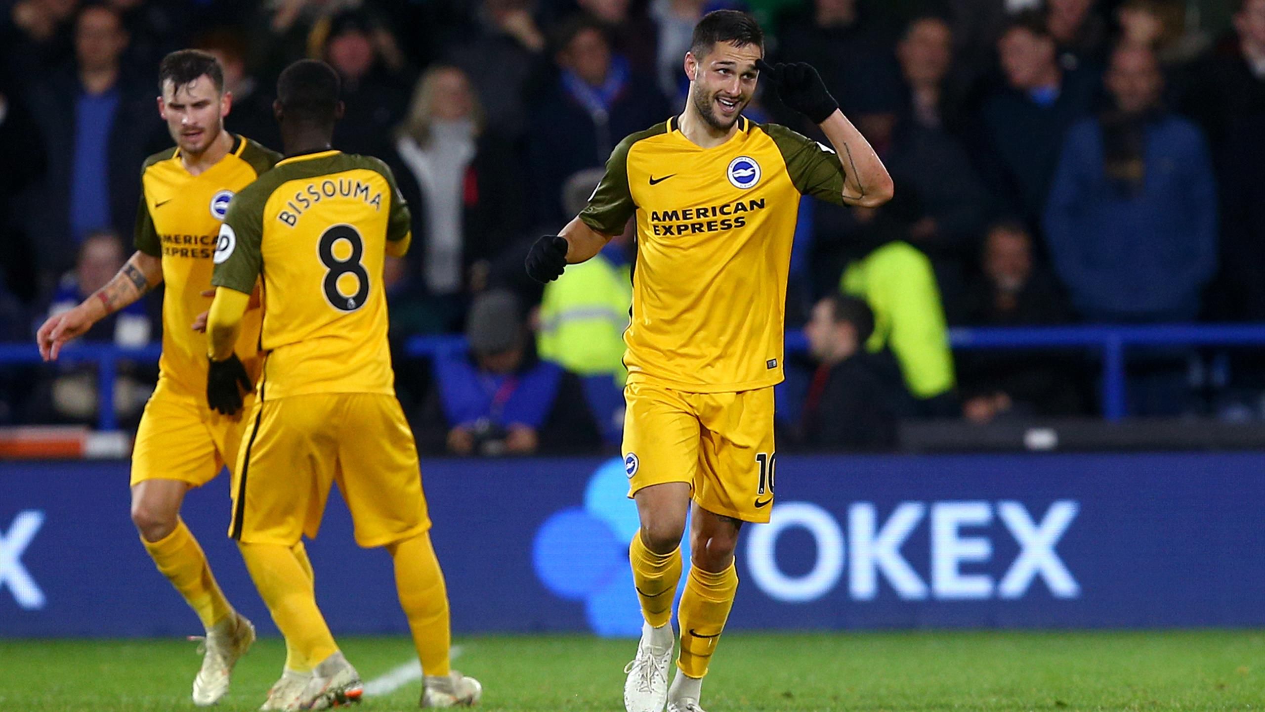 Huddersfield undone by Andone as Brighton snatch victory - TNT Sports