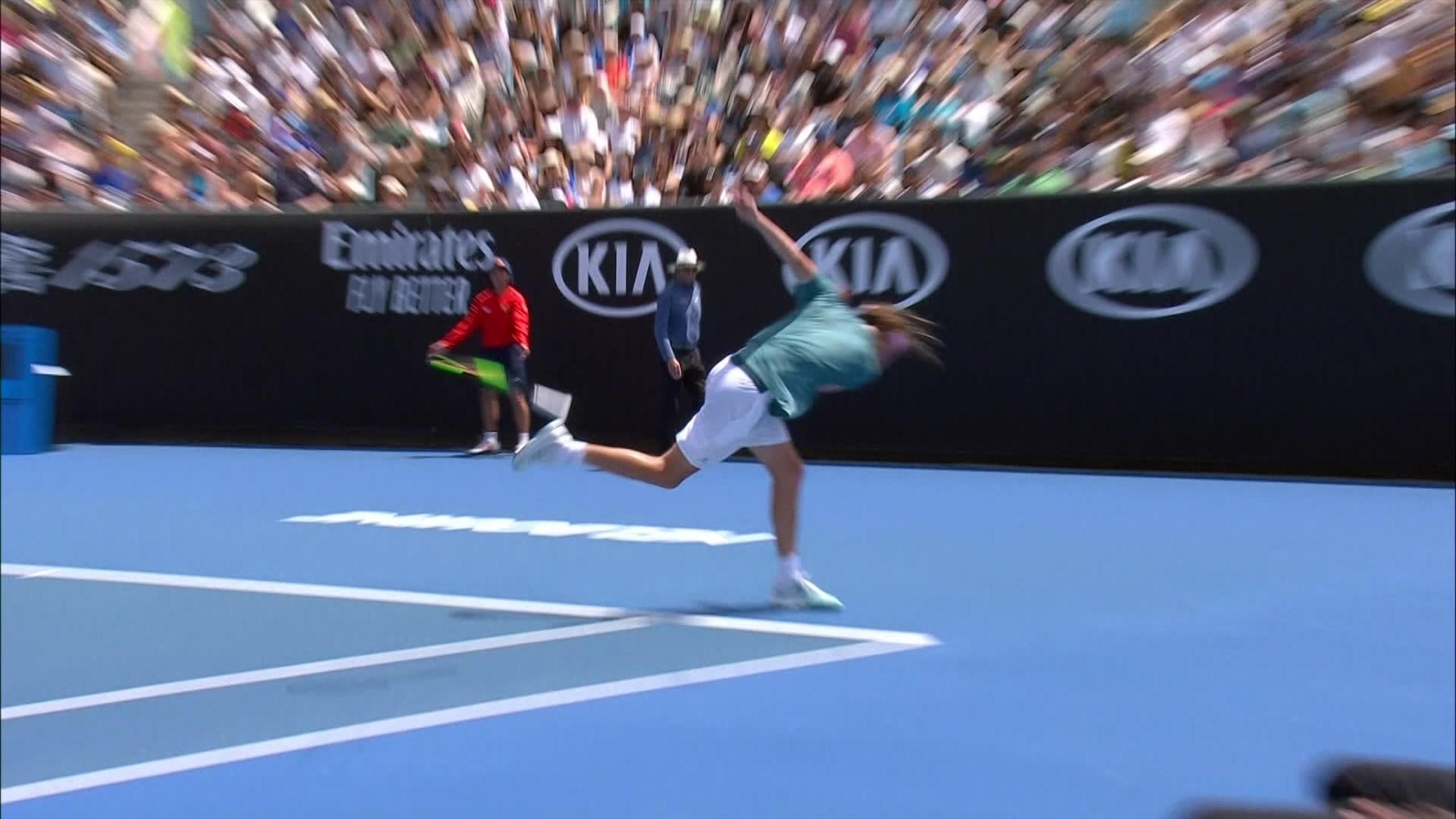 Tennis news - Stefanos Tsitsipas shanks shot, hurls racket into floor ...