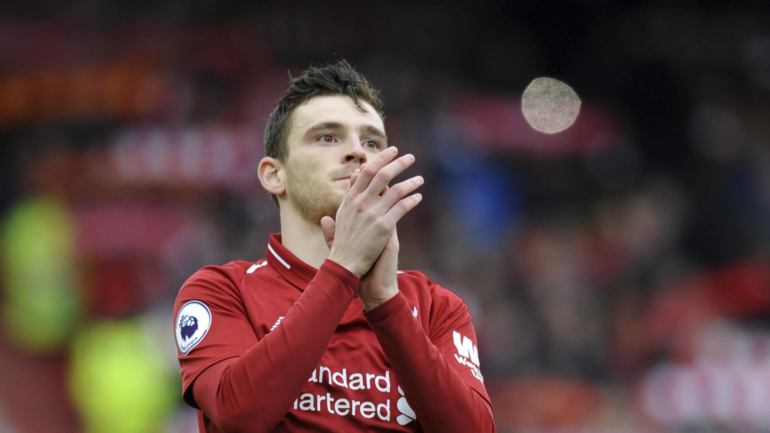 Liverpool will learn from title race heartbreak, says Robertson - TNT ...